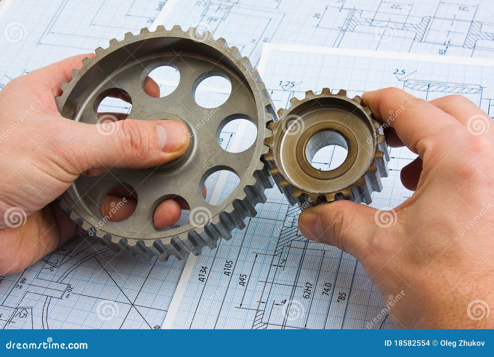 Tools and Mechanisms Detail Stock Photo - Image of industry, hand: 18582554