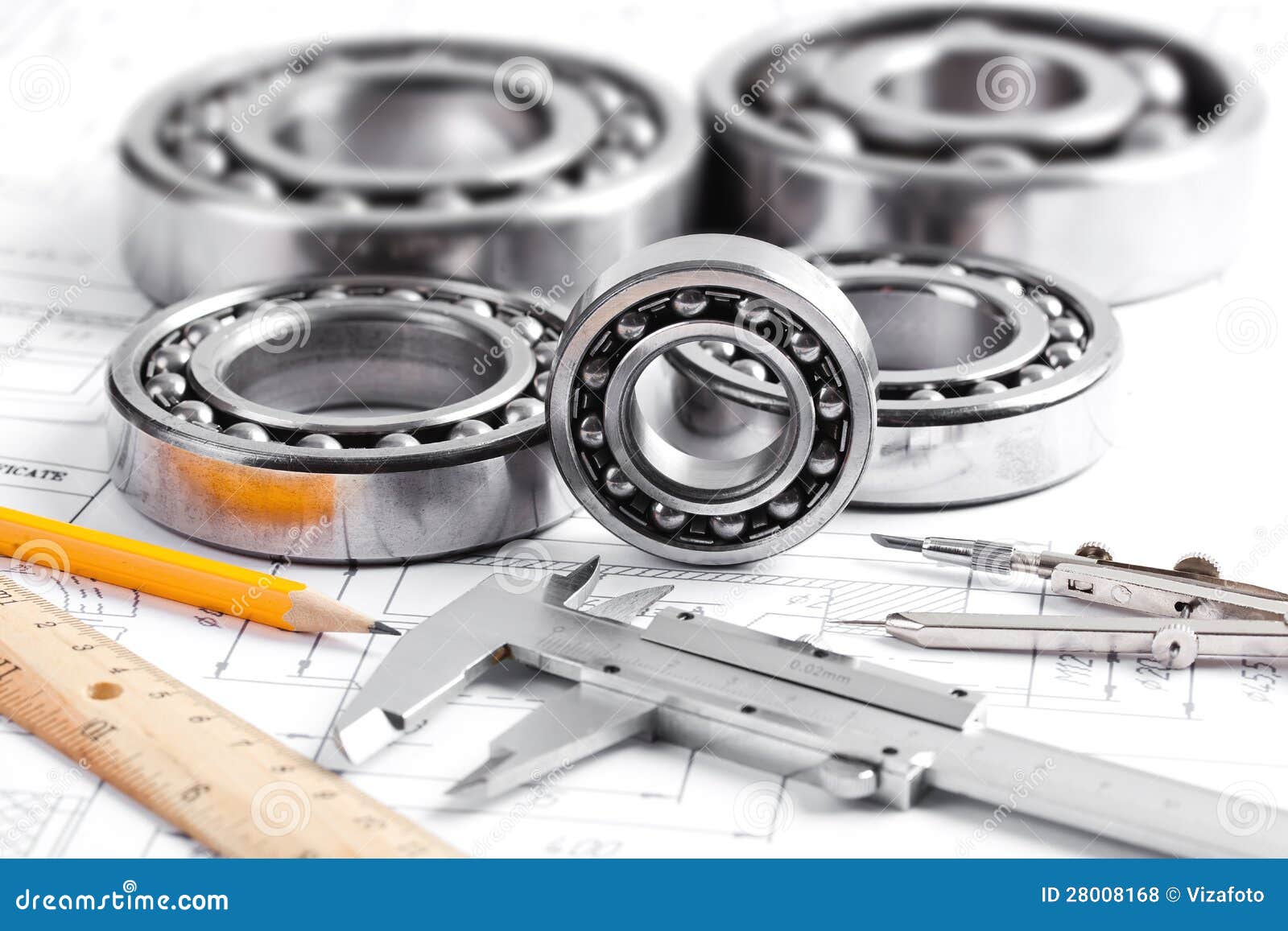 Tools and Mechanisms Detail Stock Photo - Image of diagrams, industry ...