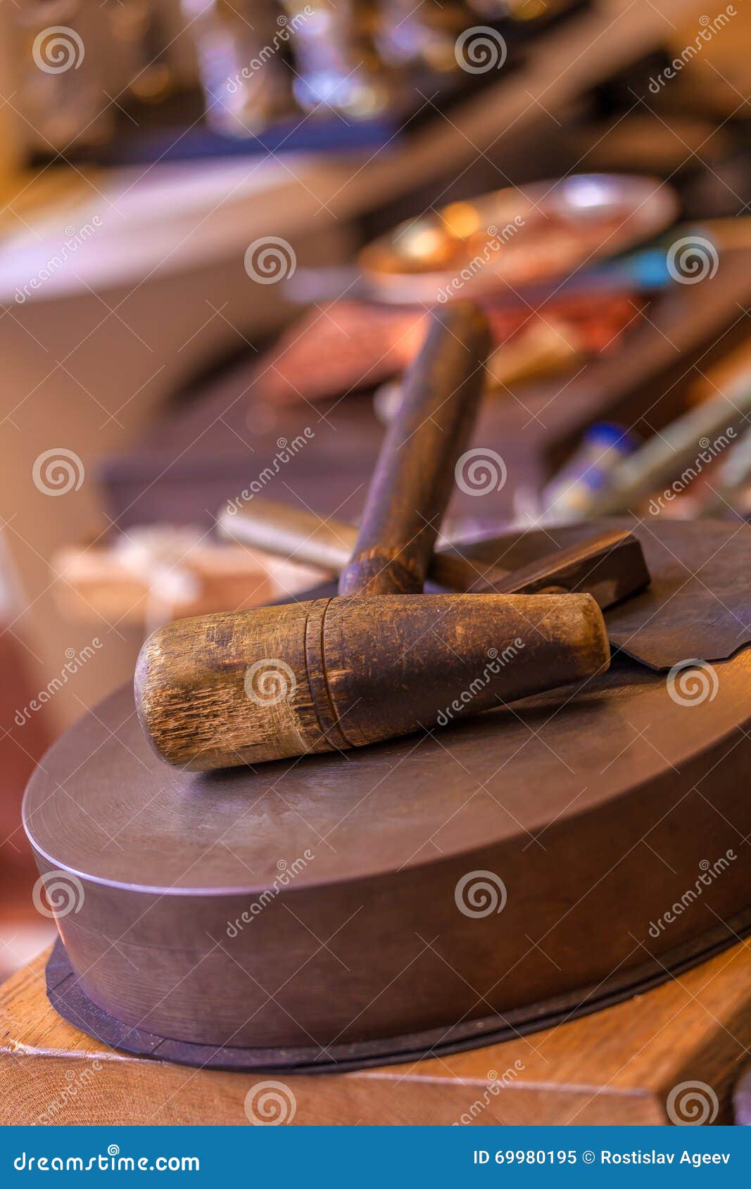 Tools for Metal Embossing stock image. Image of decoration - 69980195