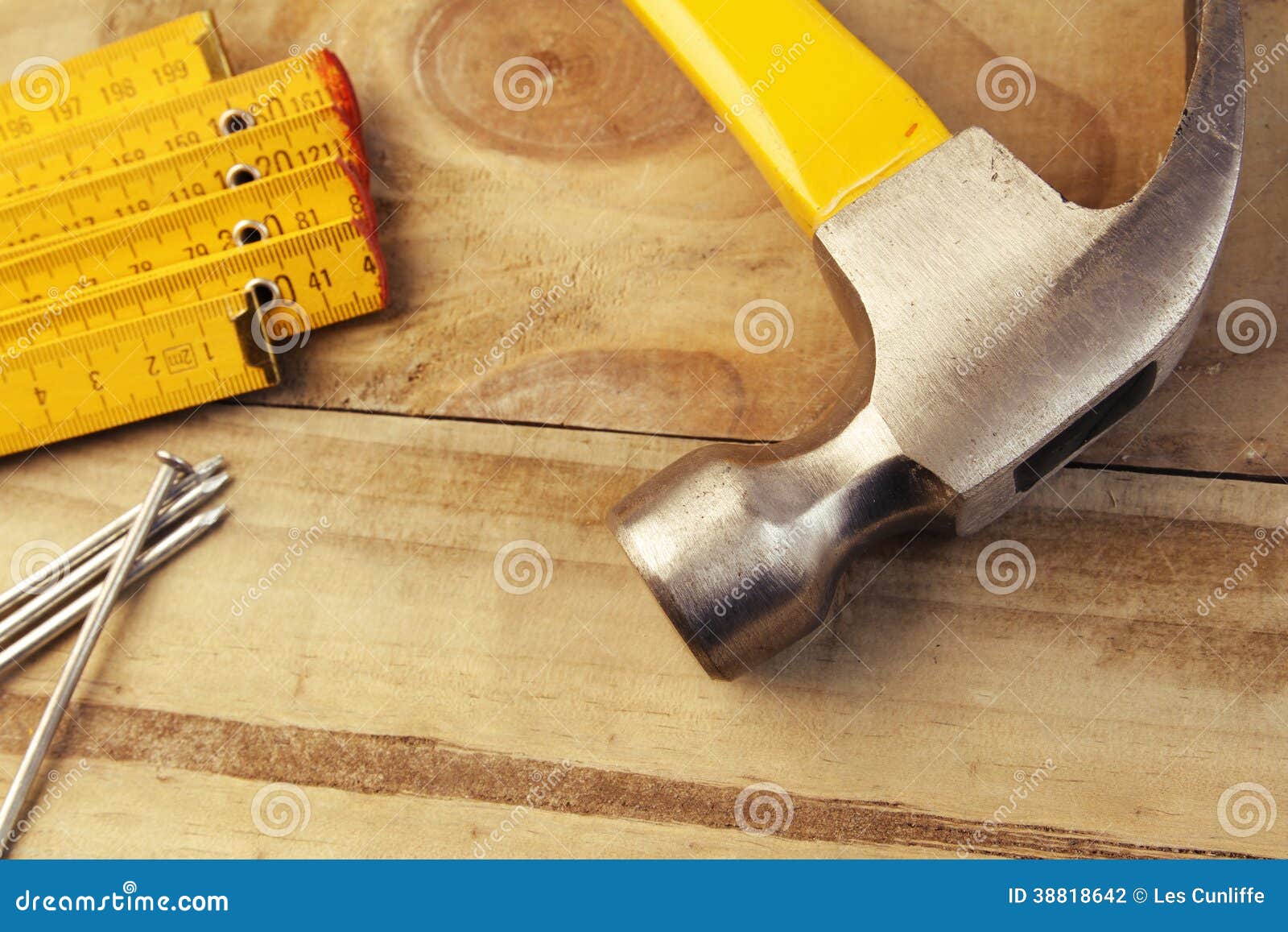 Tools stock photo. Image of measure, outdoor, plank, closeup - 38818642