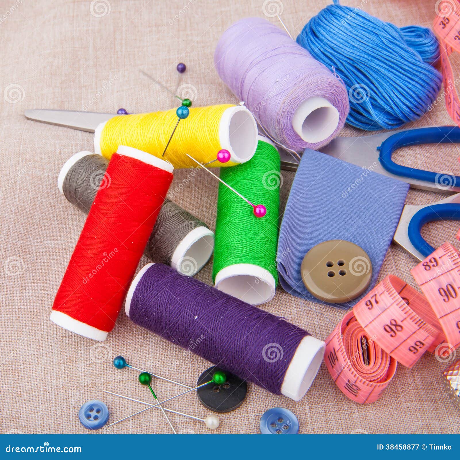 Tools for needlework stock image. Image of handiwork - 38458877
