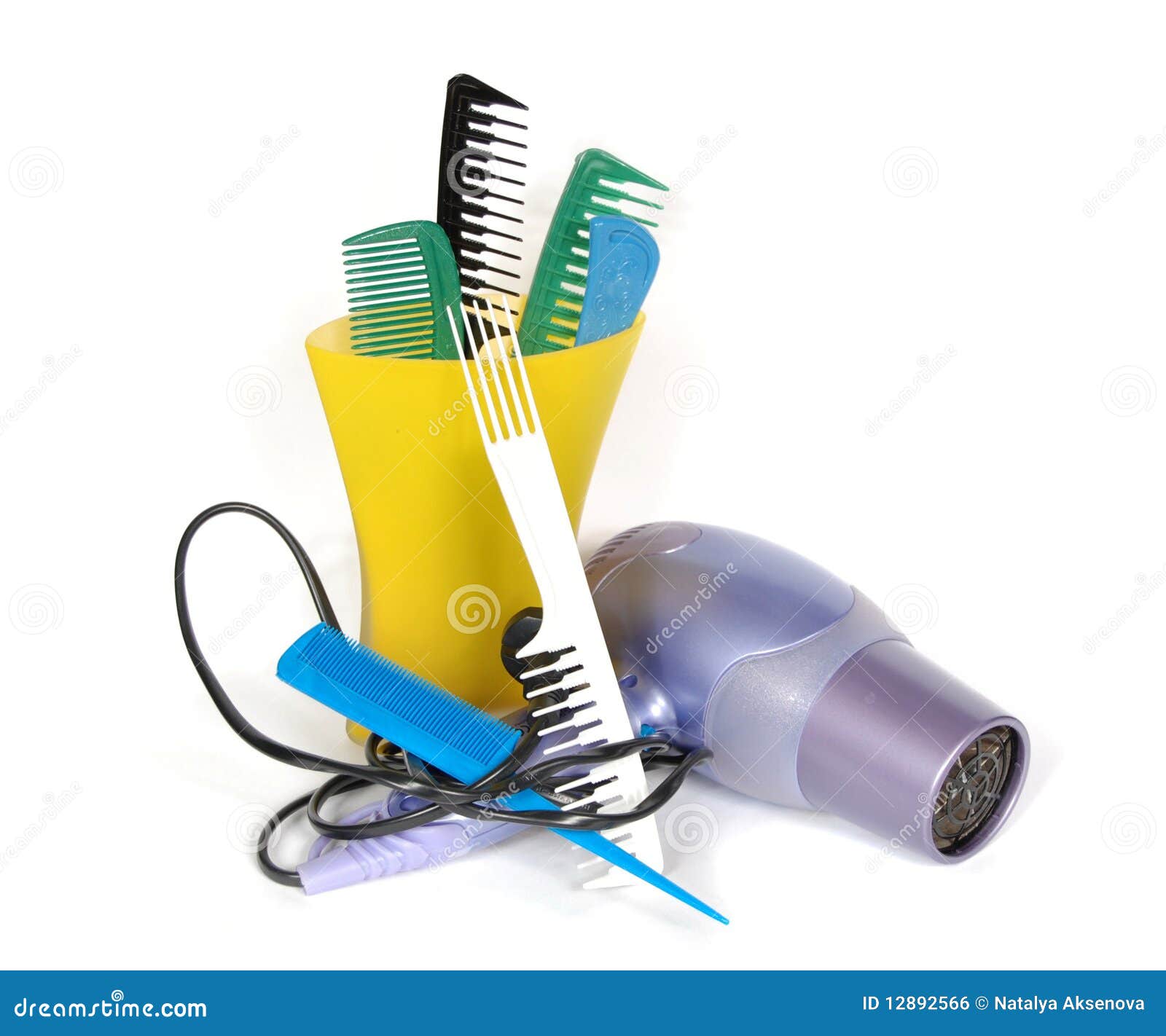 Tools for packing of hair stock photo. Image of salon - 12892566