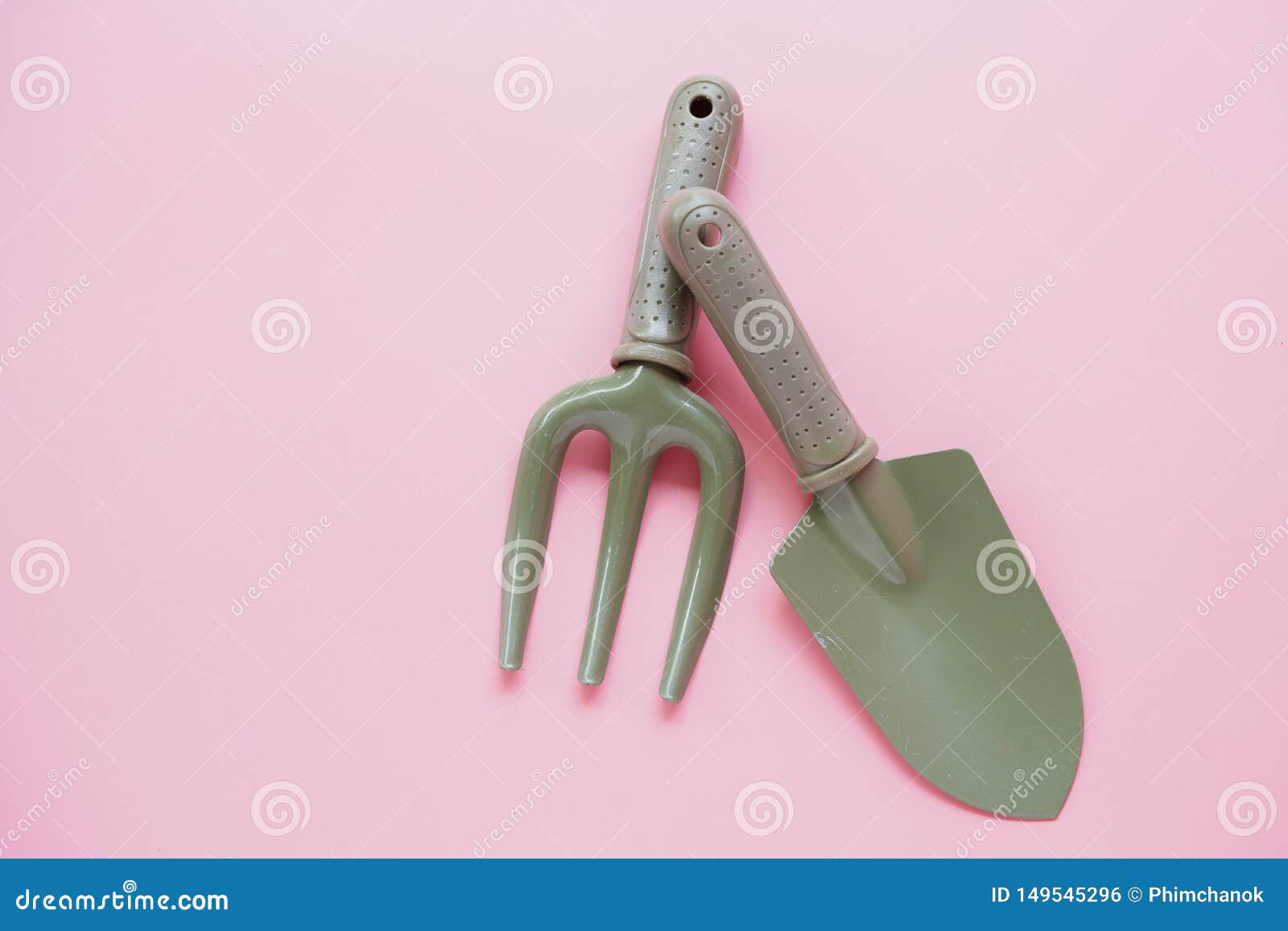 Tools for planting trees stock photo. Image of white - 149545296