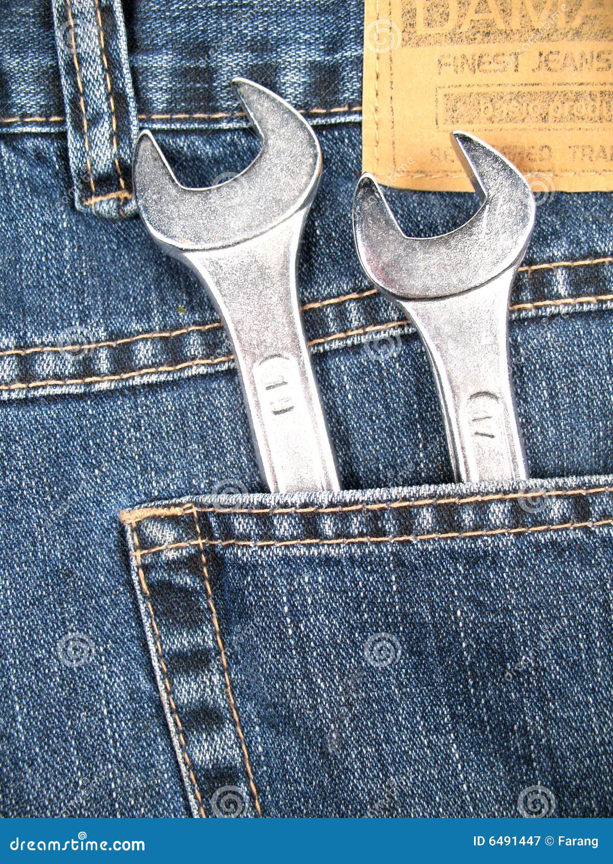 Tools in pocket stock image. Image of manufacturing, mechanic - 6491447