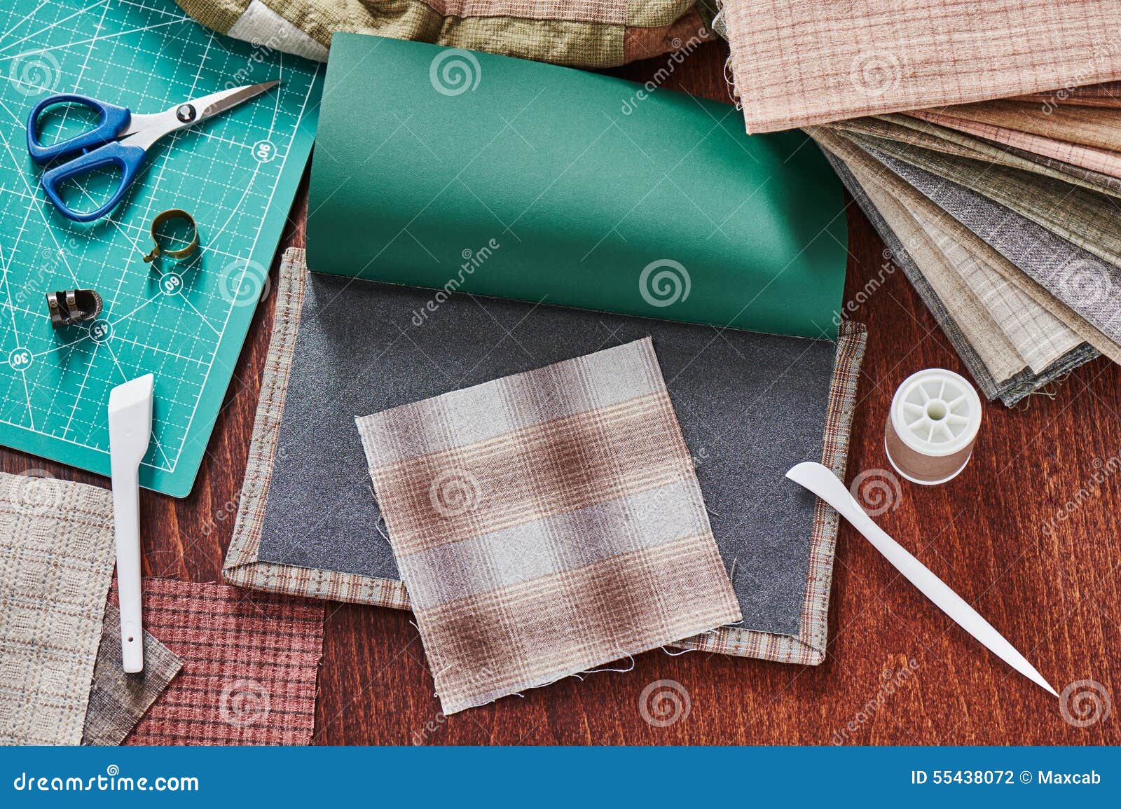 Tools for Quilt Applique stock photo. Image of needlework - 55438072