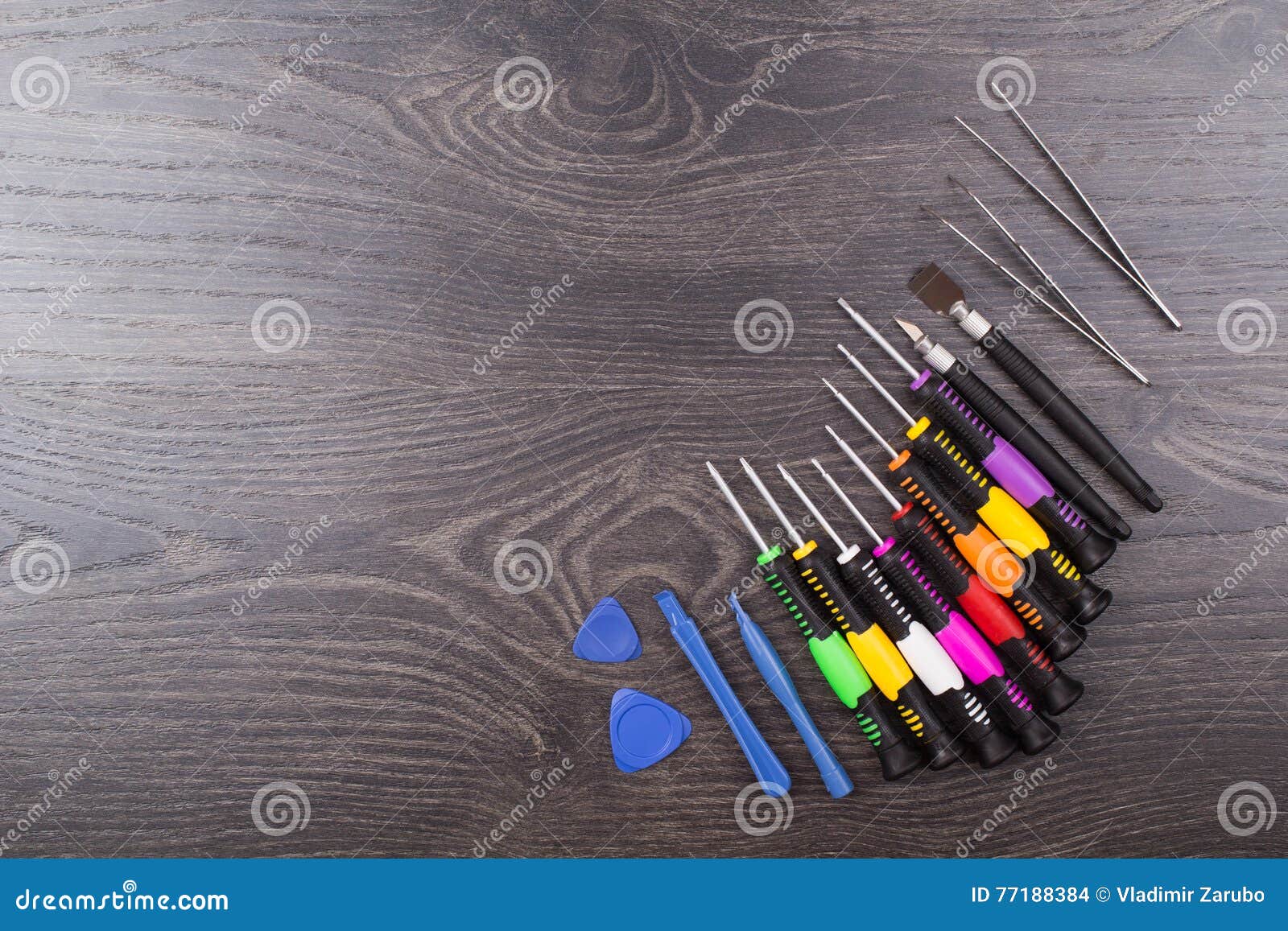 Tools for Repair of Electronics Stock Photo - Image of repair ...