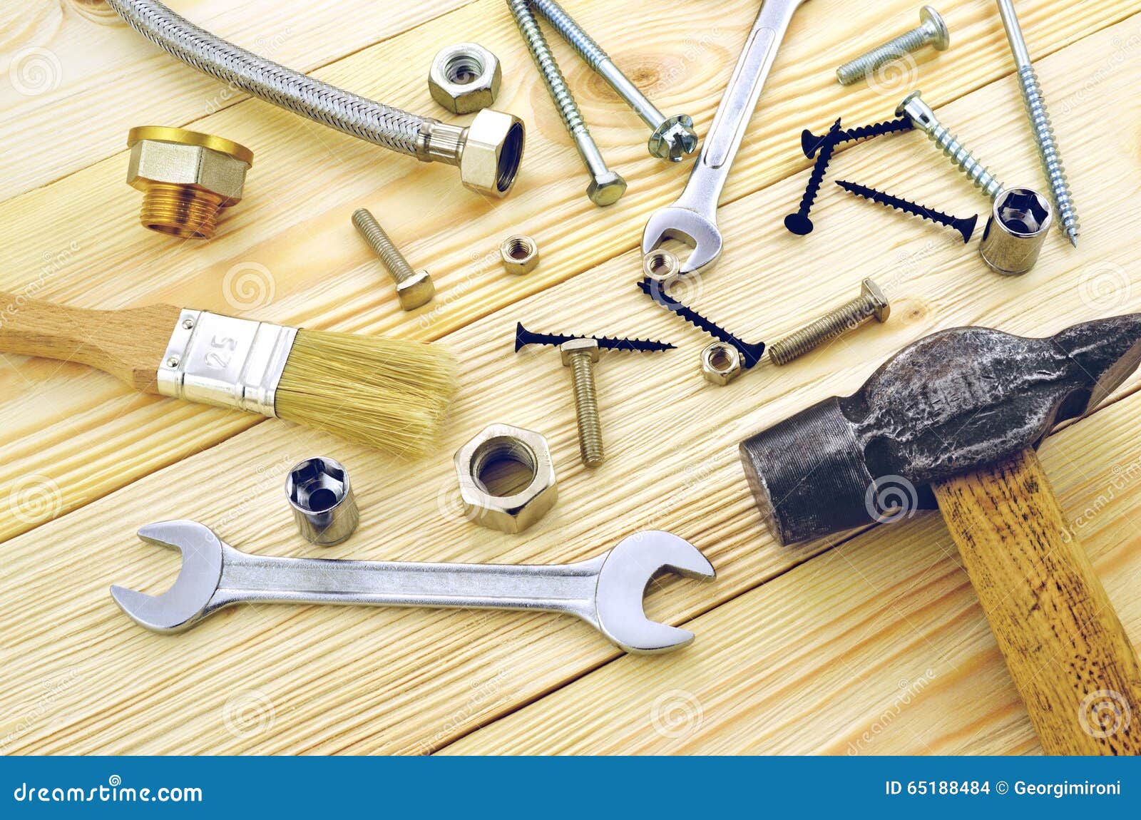 Tools for repair stock photo. Image of human, business - 65188484