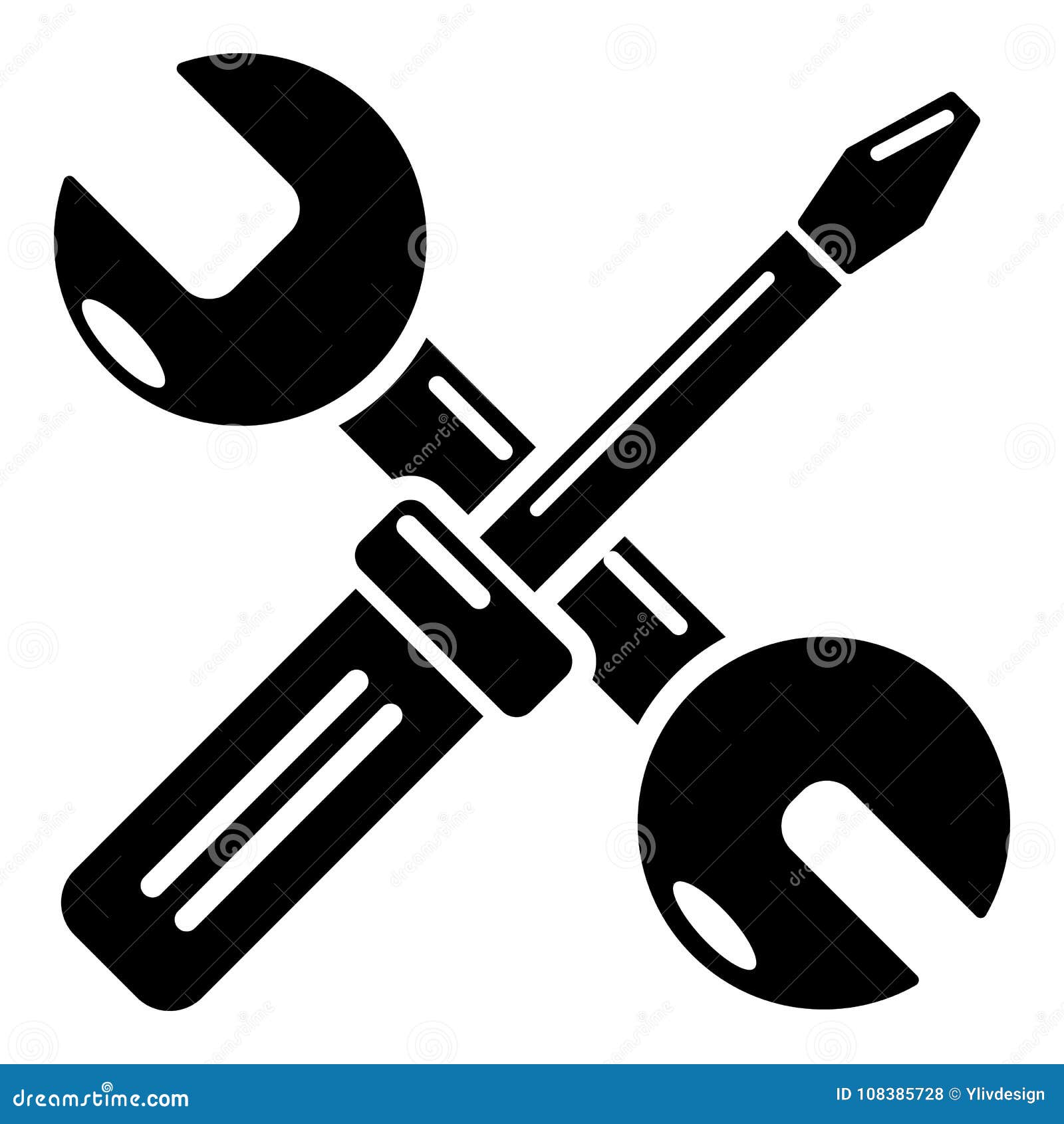Tools Repair Icon, Simple Style. Stock Vector - Illustration of modem ...