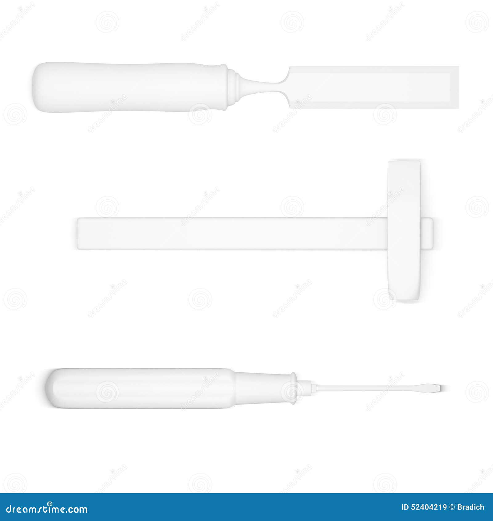 Tools set in gray scale stock illustration. Illustration of industrial ...