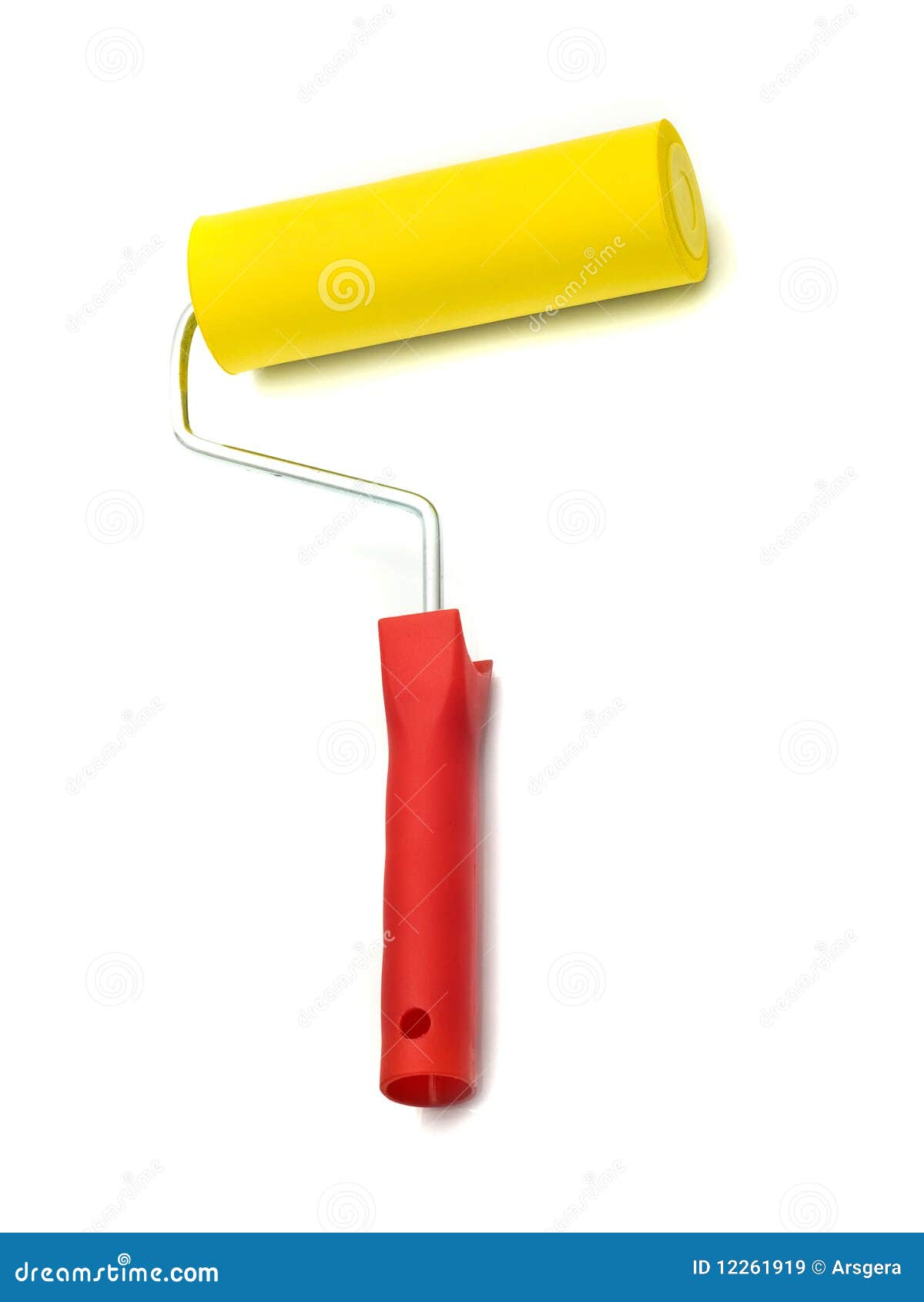 Tools - Single Roller for Painting Stock Image - Image of redecorating ...