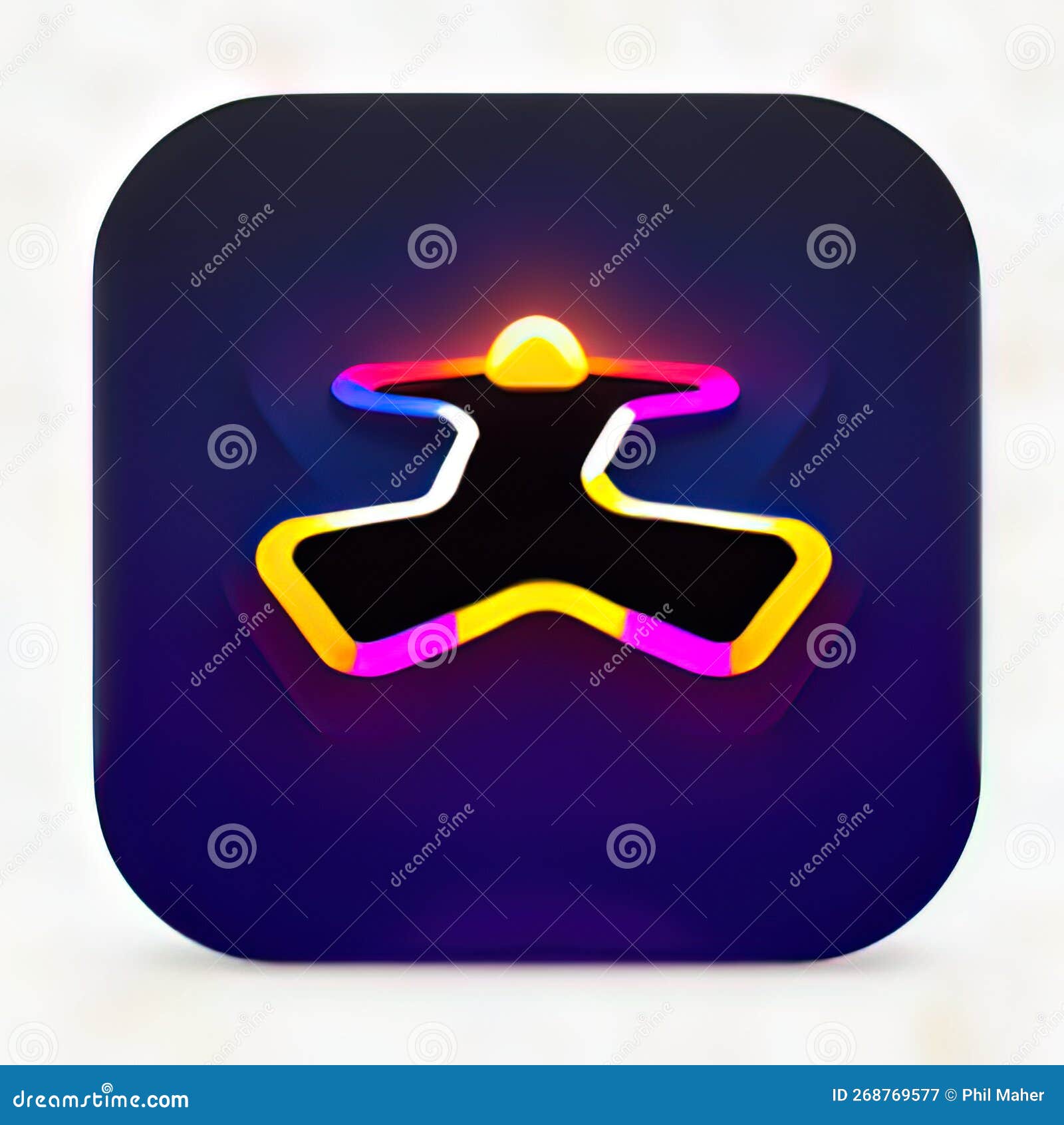 Tools Software App Icon. Generative AI. Stock Image - Image of logo ...