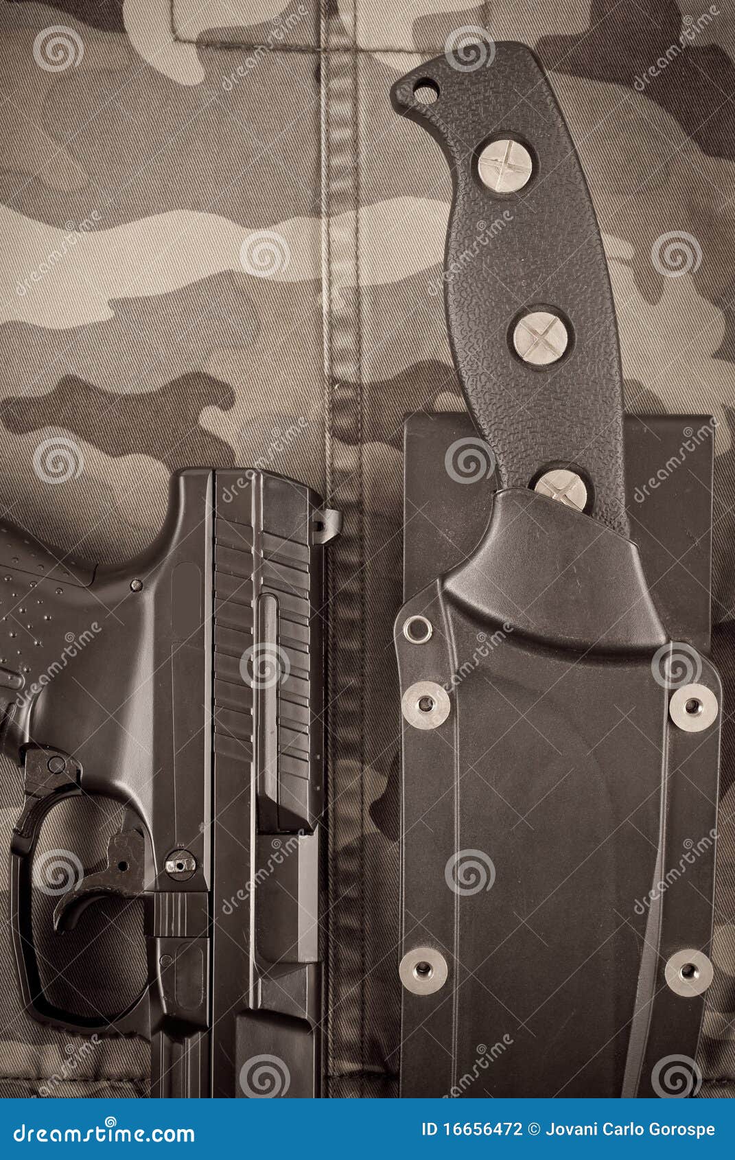 Tools of a Special Forces Soldier Stock Photo - Image of dress ...