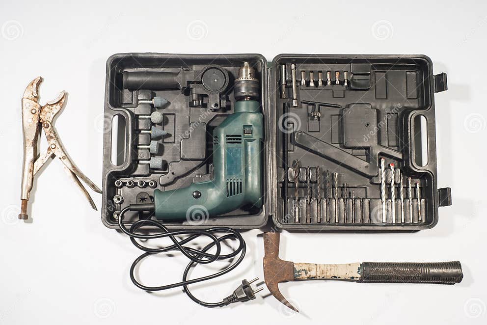 Tools supplies stock image. Image of hammer, tools, nuts - 85273157