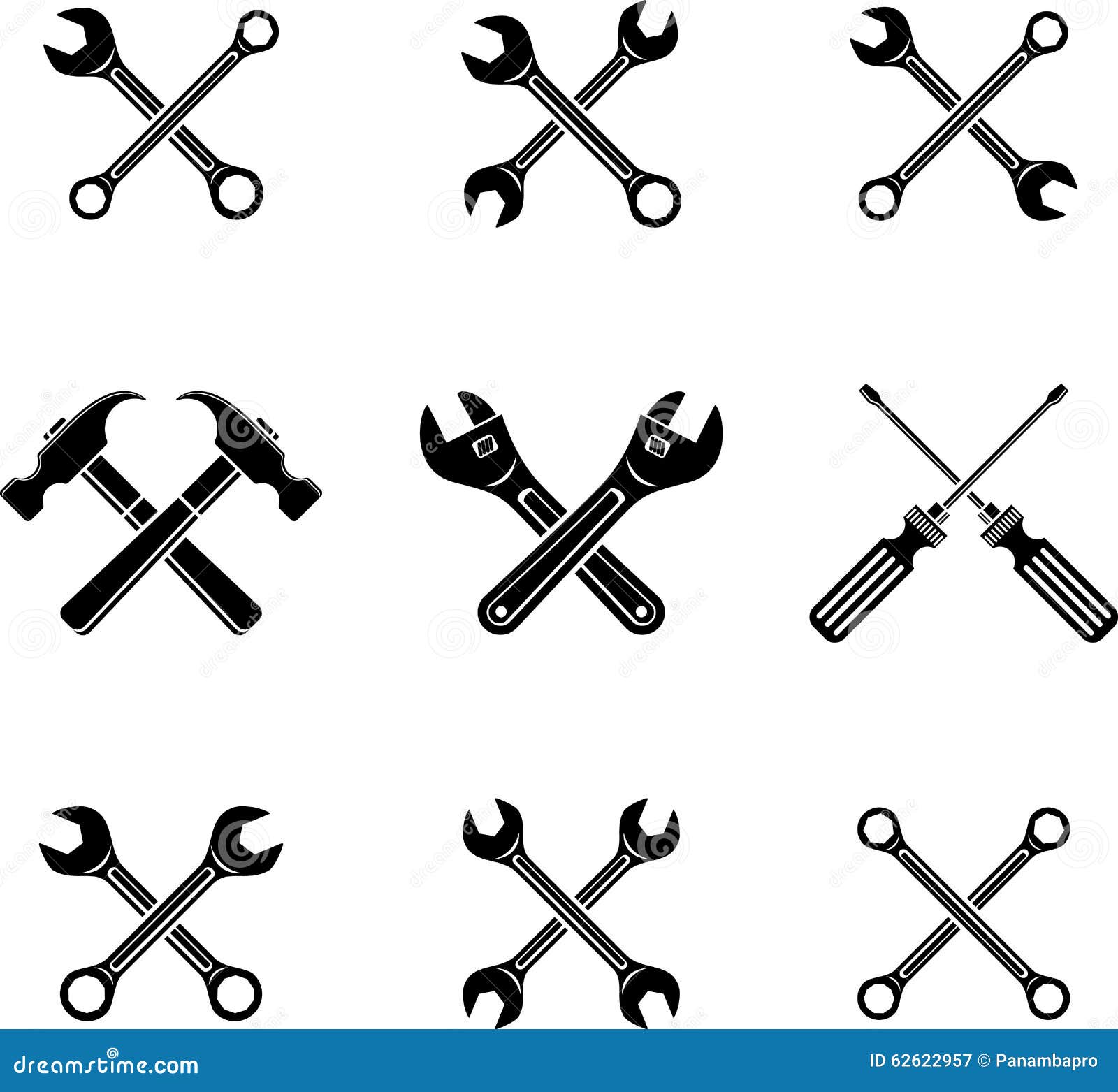 Tools symbol stock vector. Illustration of industry, profession - 62622957