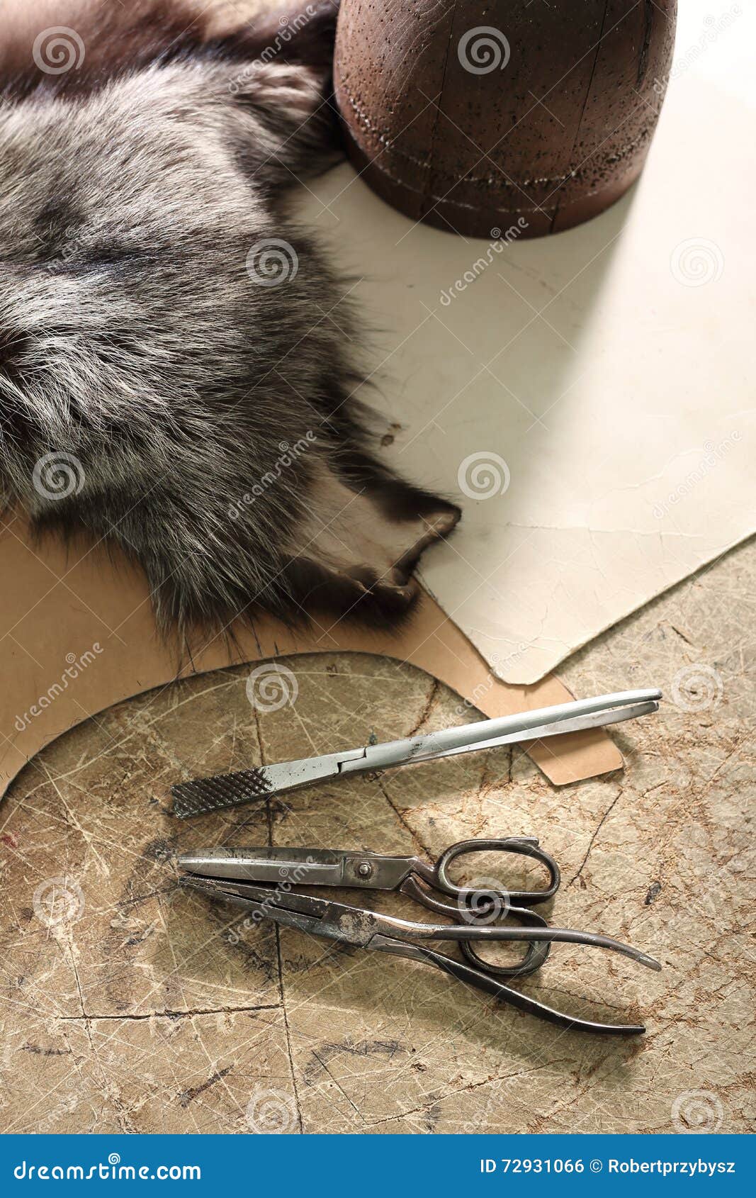 Tools tailoring. stock photo. Image of pliers, furrier - 72931066