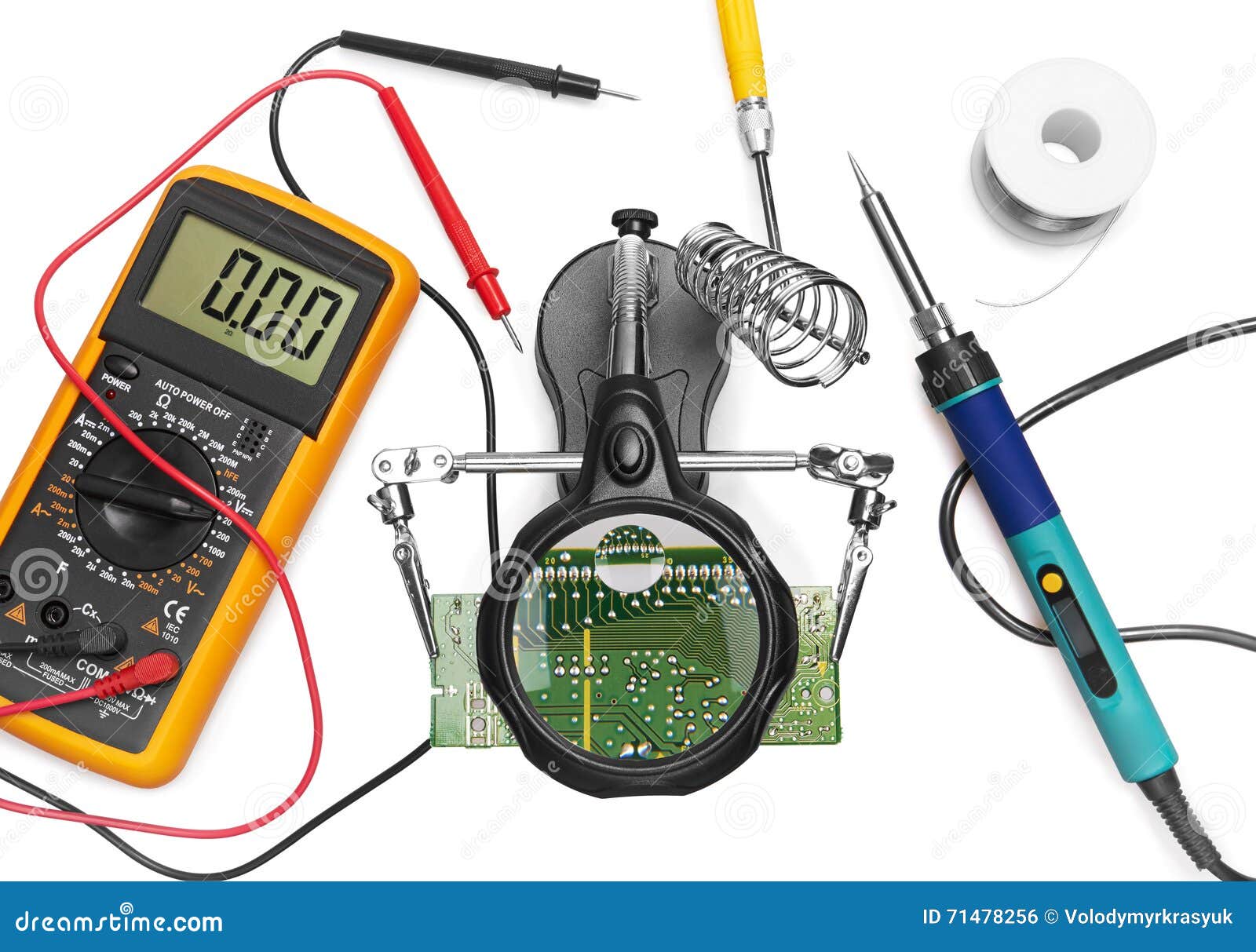 Repair Electronic Circuit Backup Power Supply. Diagnosis And ...