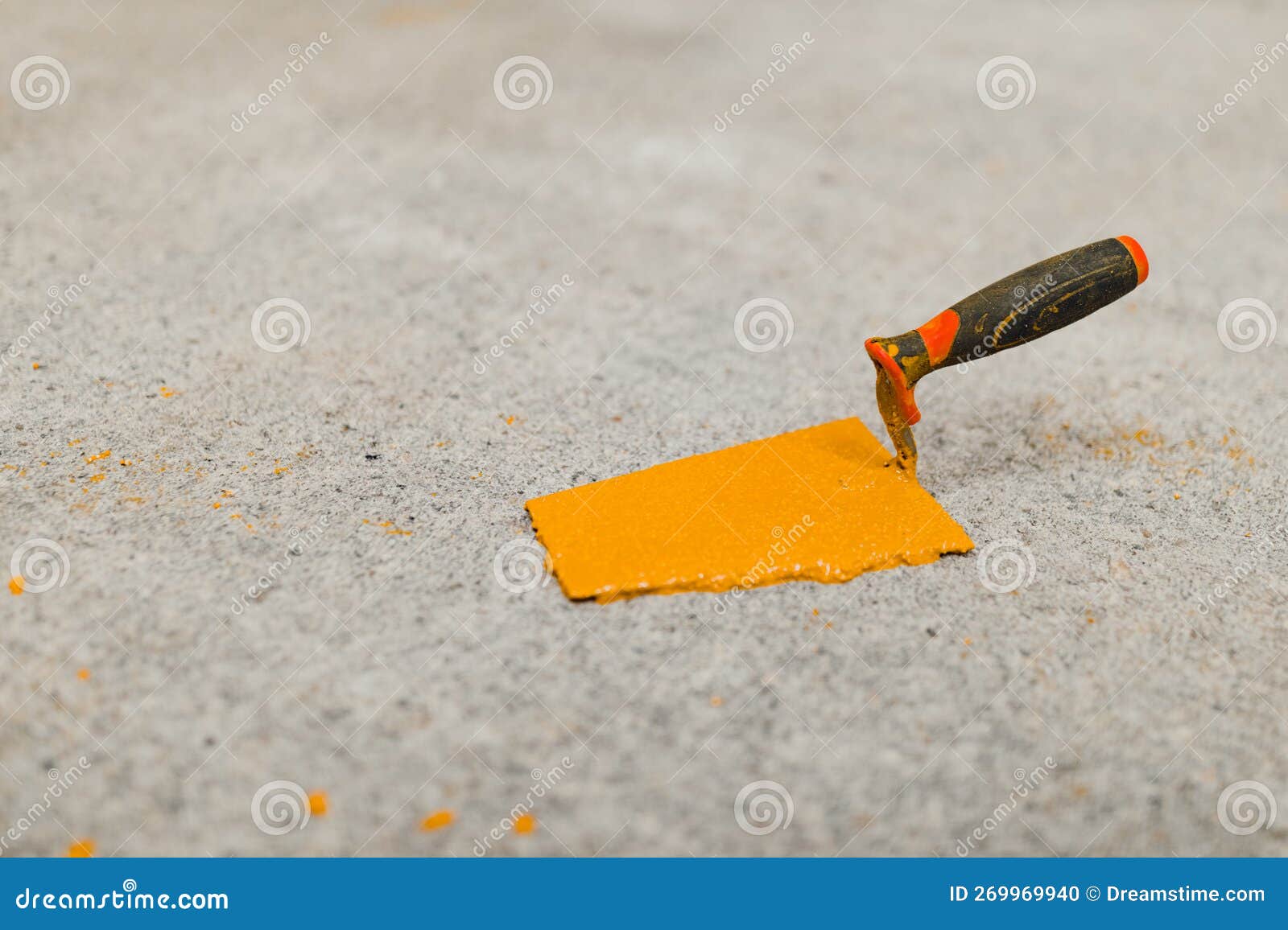 Tools Used in Epoxy Floor Painting Stock Photo - Image of tools ...