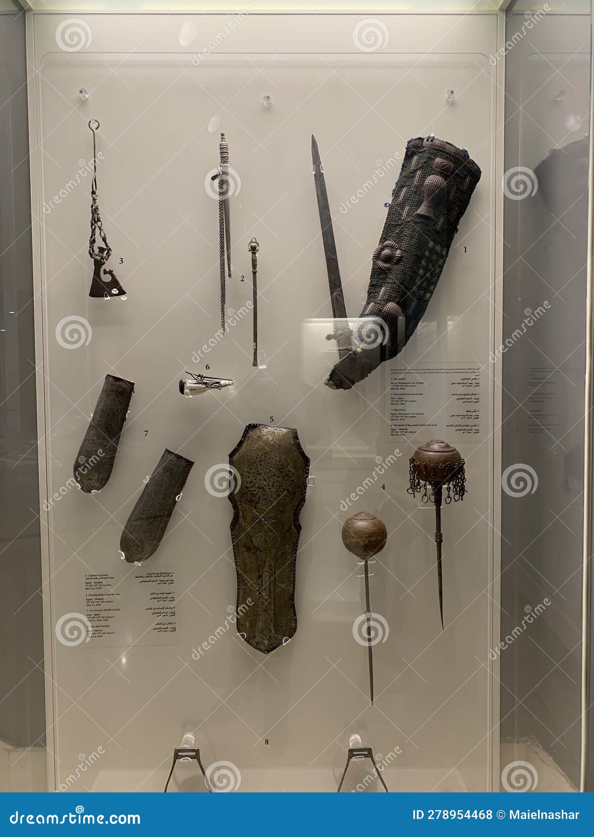Tools used in Islamic wars stock photo. Image of wars - 278954468