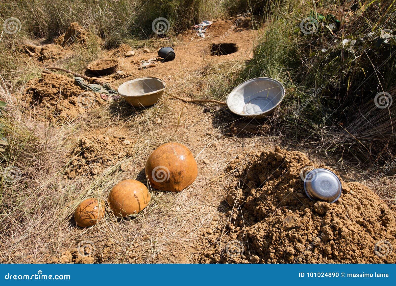 Tools for gold digging stock photo. Image of tools, excavate - 101024890