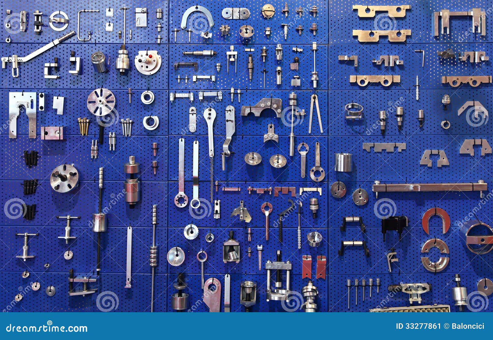 Tools wall stock image. Image of shelf, equipment, service - 33277861