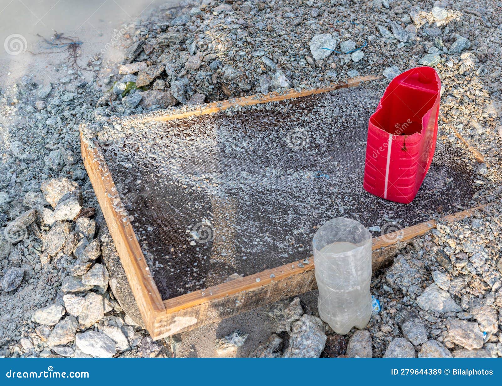 Tools for Washing and Sorting the Precious Stones and Metals from the ...