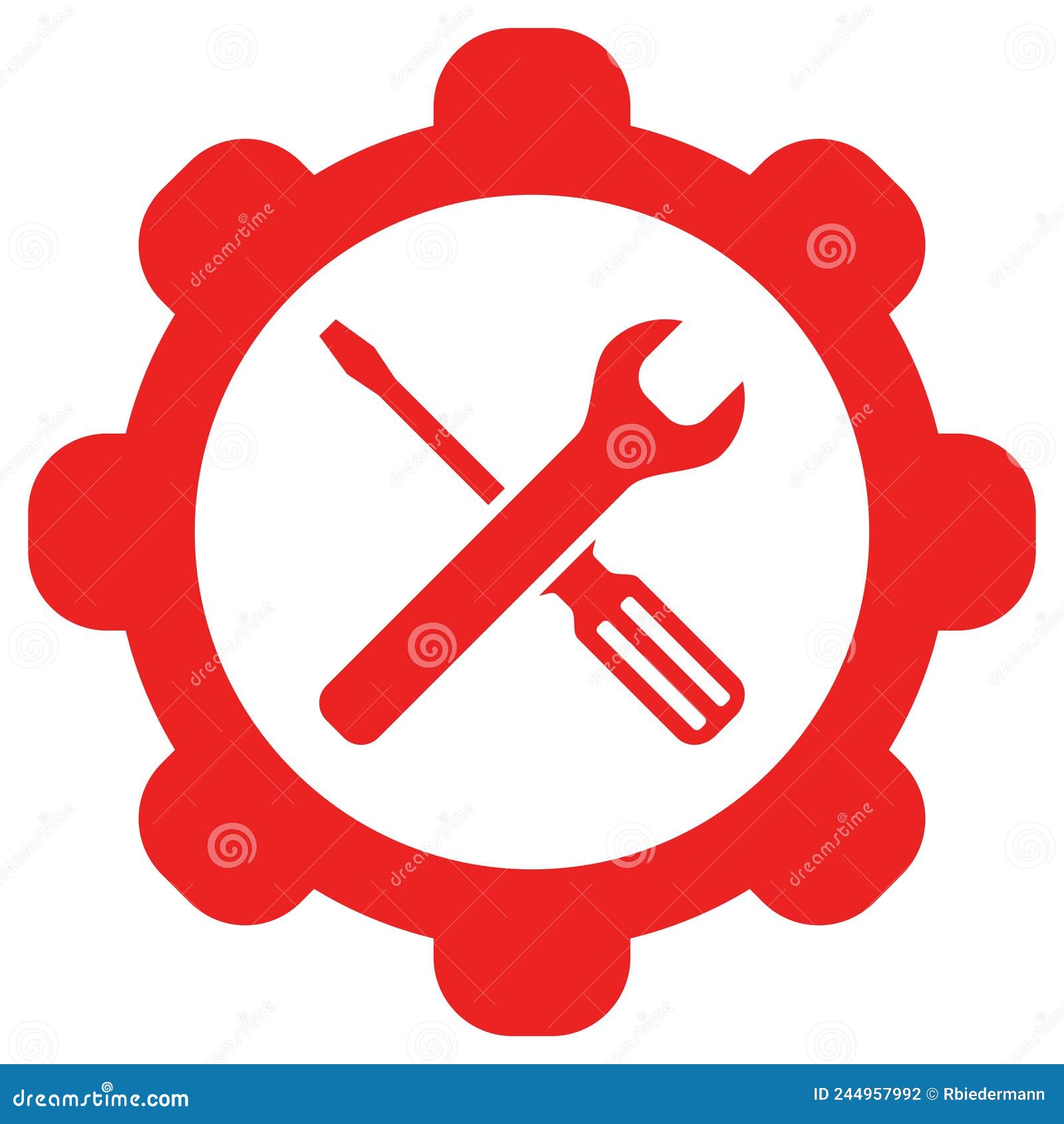 Tools and wheel stock vector. Illustration of graphic - 244957992