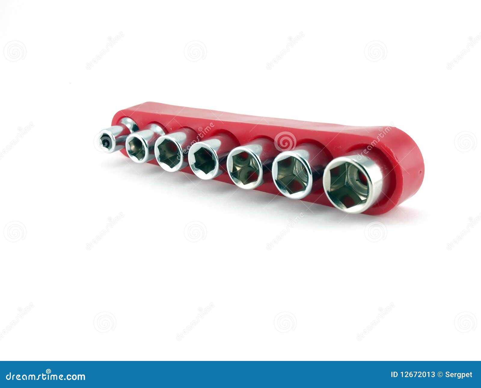 Toolset for bolt stock image. Image of hardware, group - 12672013