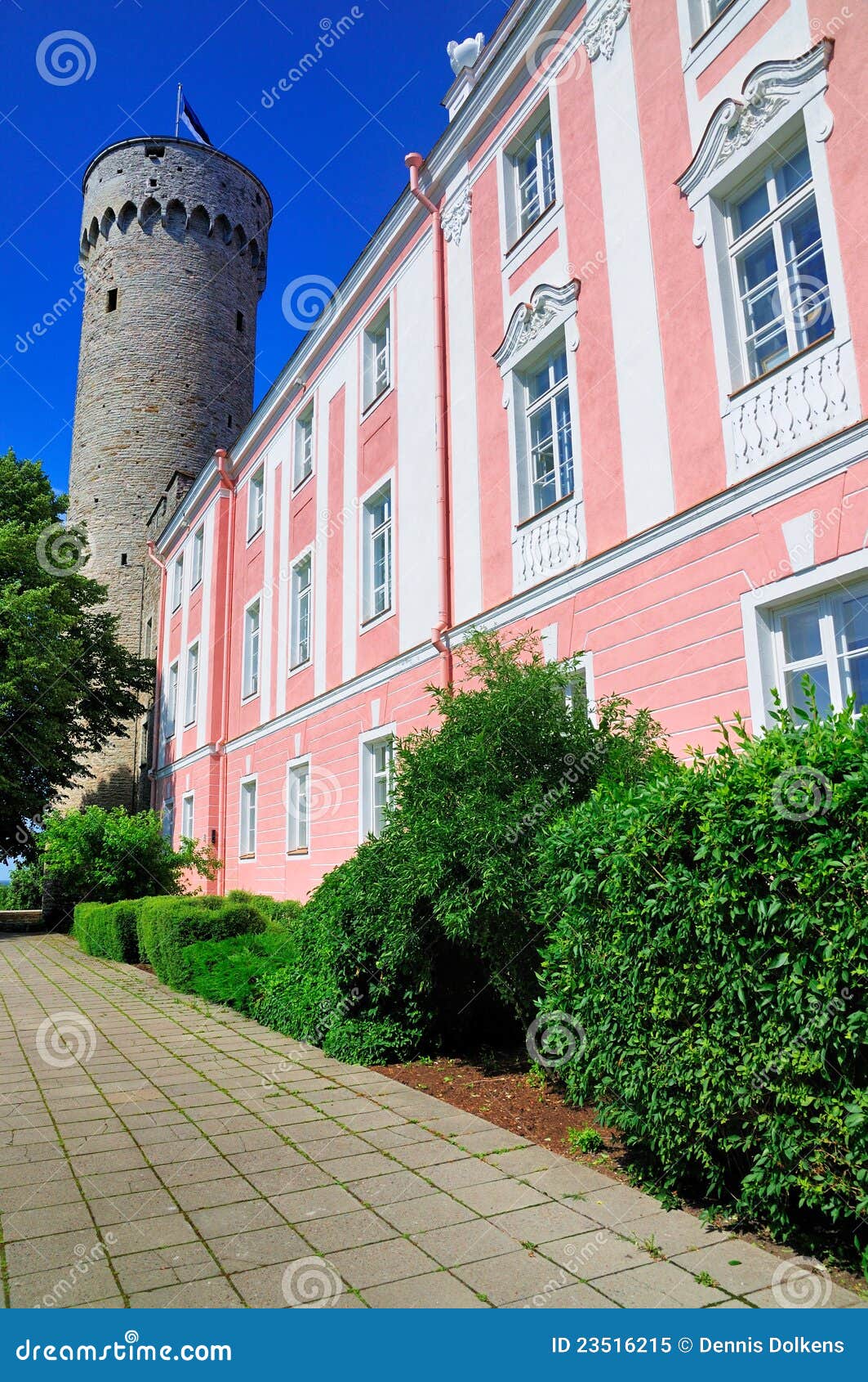Toompea Castle, Tallinn stock image. Image of estonia - 23516215