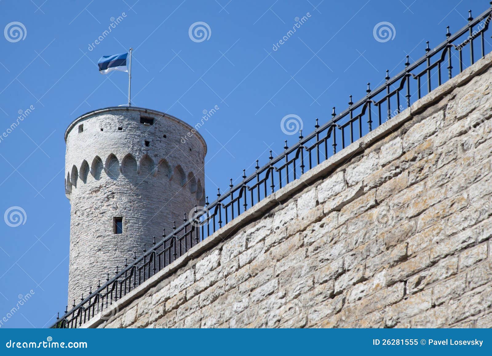 Toompea Castle in Tallinn stock image. Image of ancient - 26281555