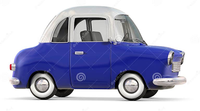 Toon Car stock image. Image of wheel, drive, land, funny - 7590099