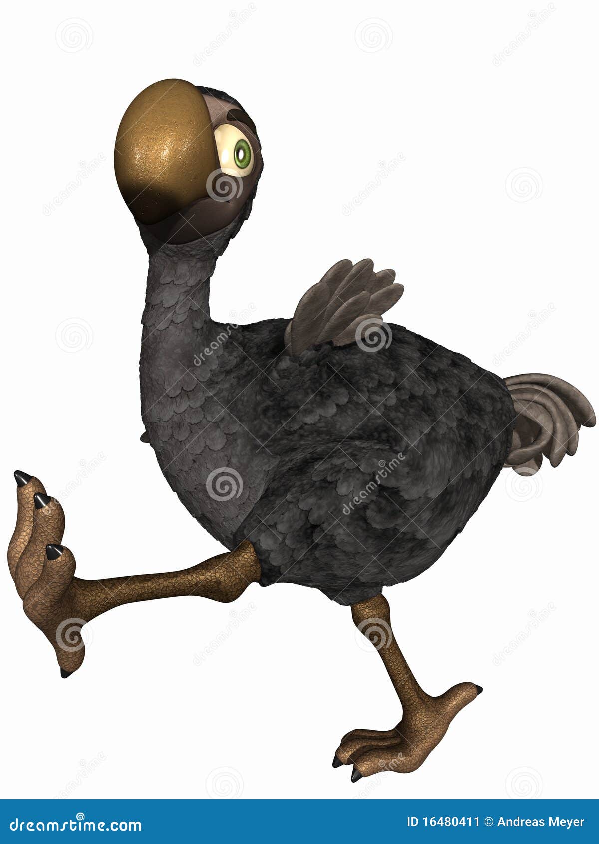 Toon Dodo stock illustration. Illustration of bird, dodo - 16480411