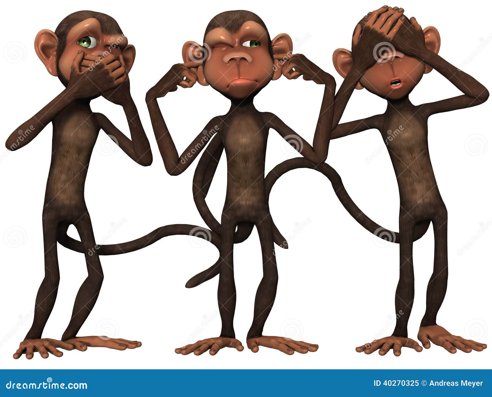 Toon Monkey stock illustration. Illustration of mammal - 40270325