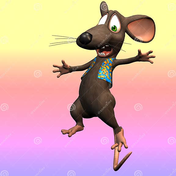 Toon mouse stock illustration. Illustration of generated - 3452582