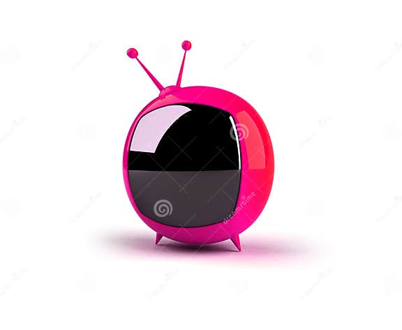 Toon tv stock illustration. Illustration of television - 1636701