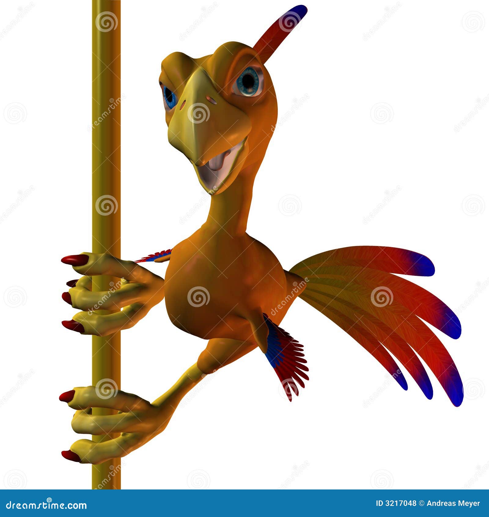 Toonimal Hatchling Phoenix stock illustration. Illustration of toonimal ...