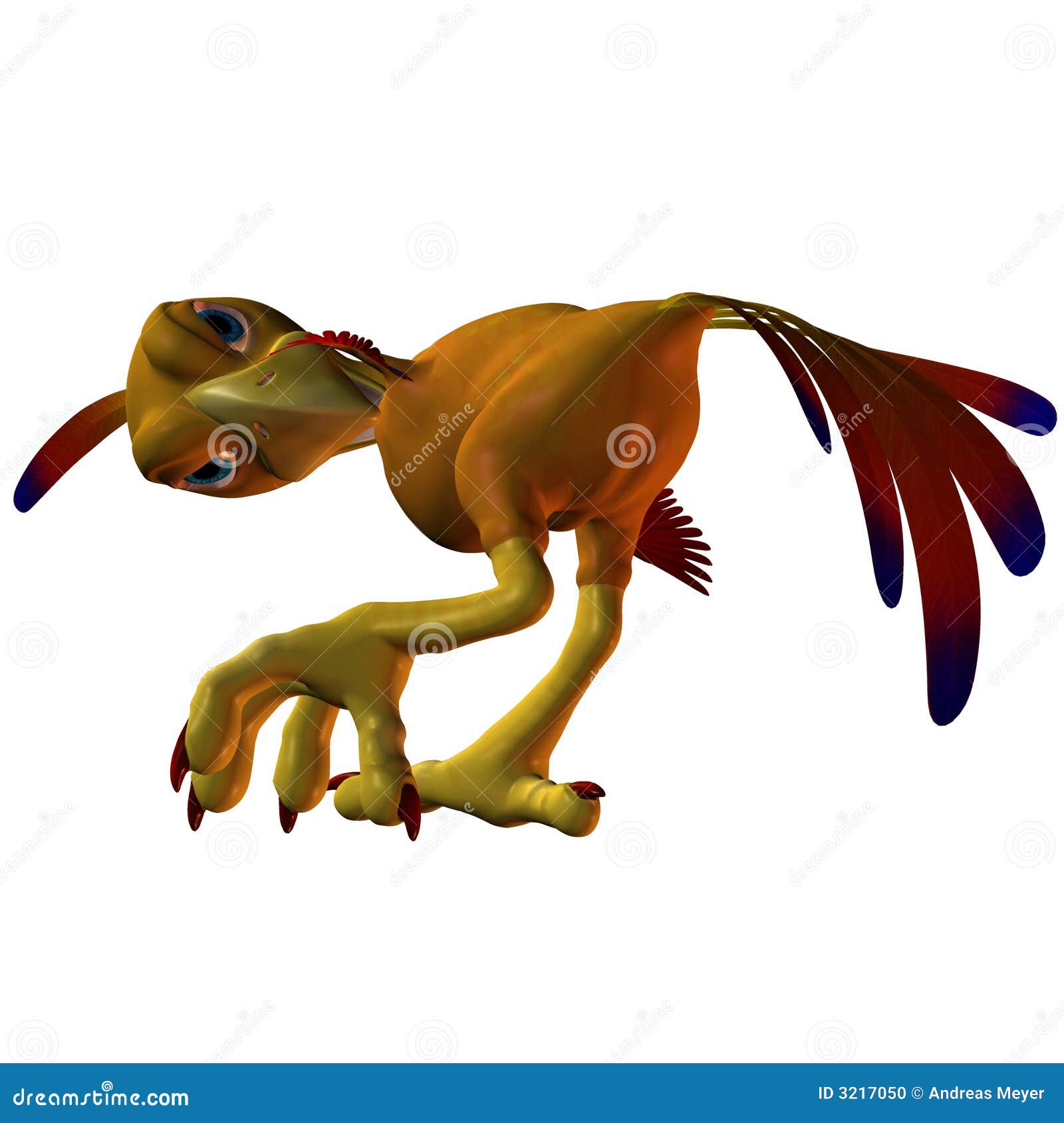 Toonimal Hatchling Phoenix stock illustration. Illustration of organism ...