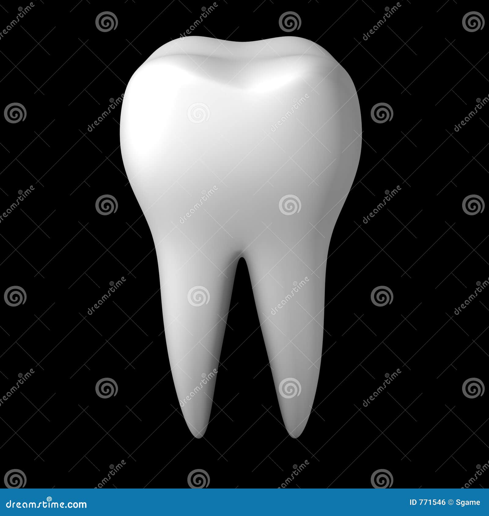 Tooth stock illustration. Illustration of roots, root, medical - 771546