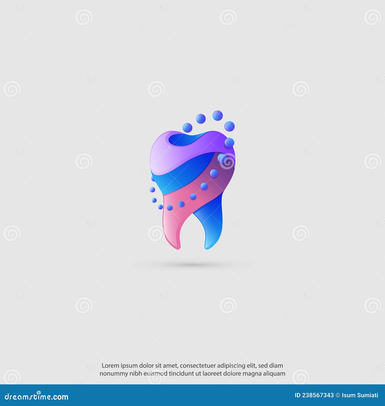 Tooth Abstract Icon Logo Design Stock Vector - Illustration of graphic ...