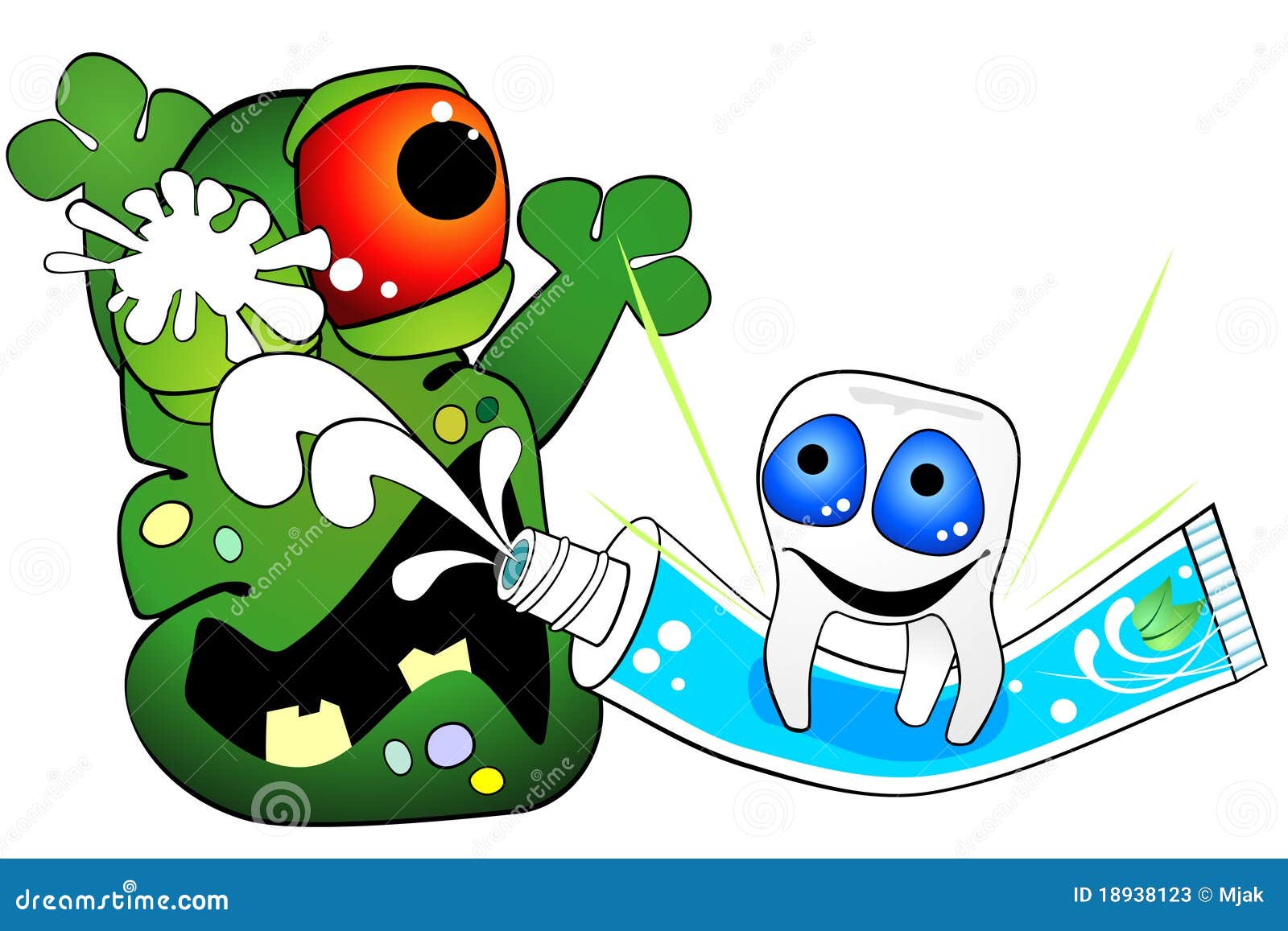 Tooth Germ Vector Illustration | CartoonDealer.com #18914016
