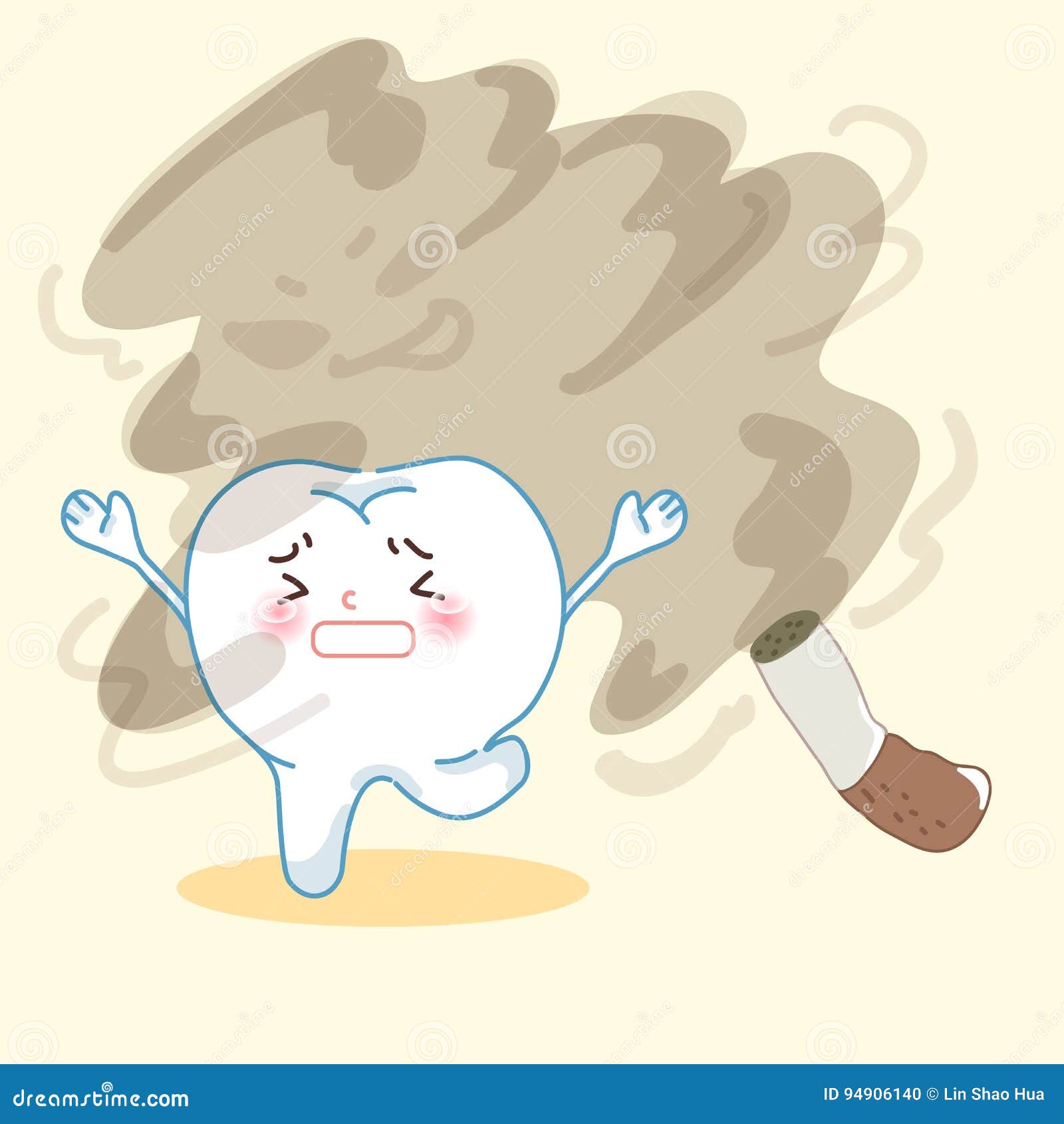 Smoking Tooth Cartoon Stock Illustrations – 64 Smoking Tooth Cartoon ...