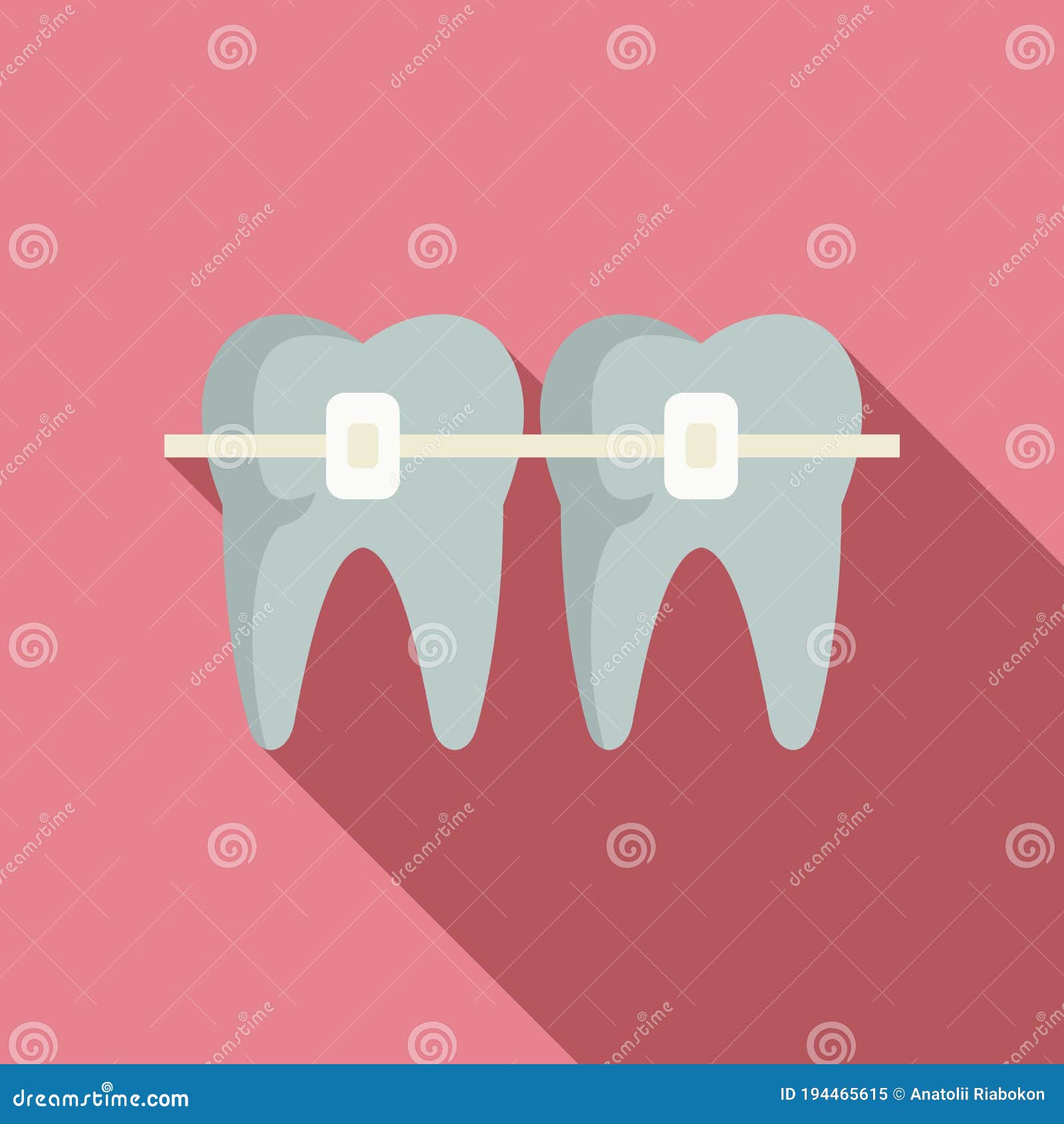 Brackets Flat Line Icons. Brace Vector Illustrations. Thin Signs Of ...