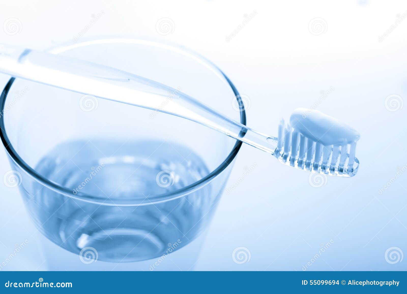 Tooth Brush in Glass Isolated on White Background Stock Photo - Image ...