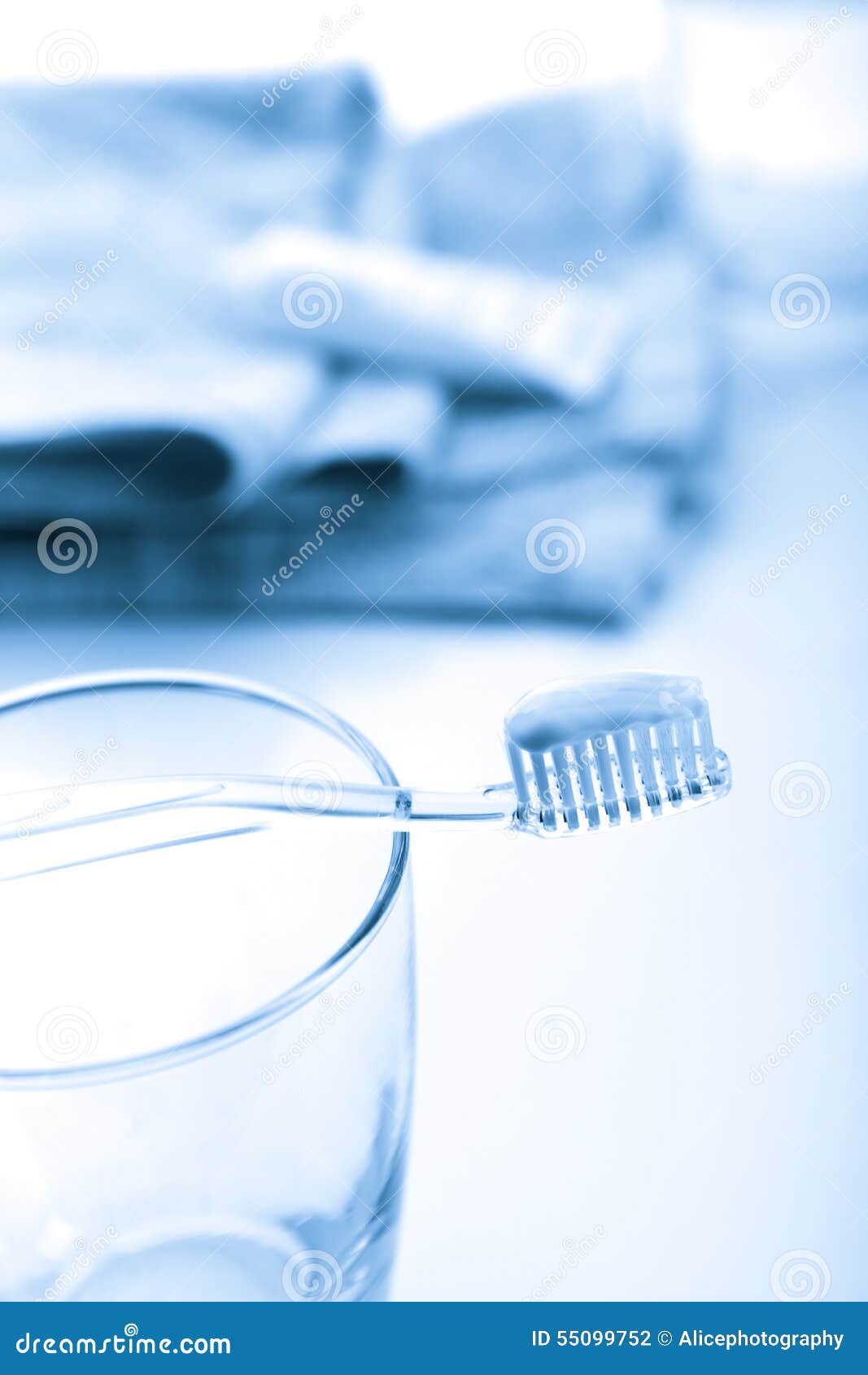 Tooth Brush in Glass on White Background Stock Photo - Image of tooth ...