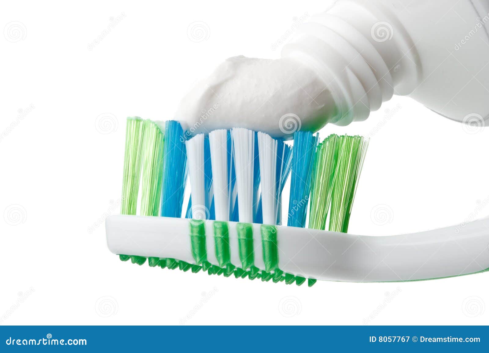 Tooth-brush and Tooth-paste Stock Image - Image of morning, family: 8057767