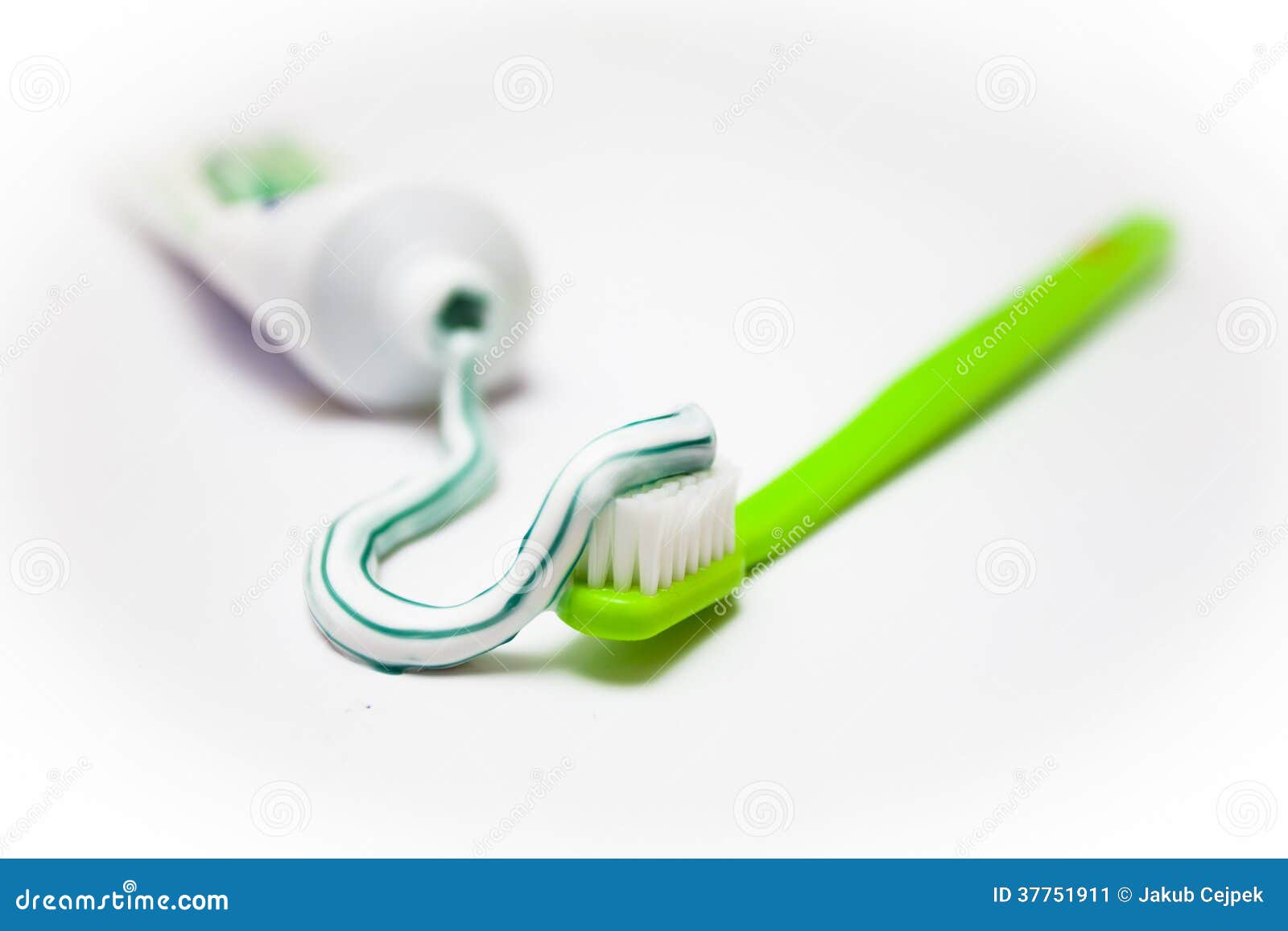 Tooth-brush and Tooth-paste Stock Image - Image of teeth, brush: 37751911