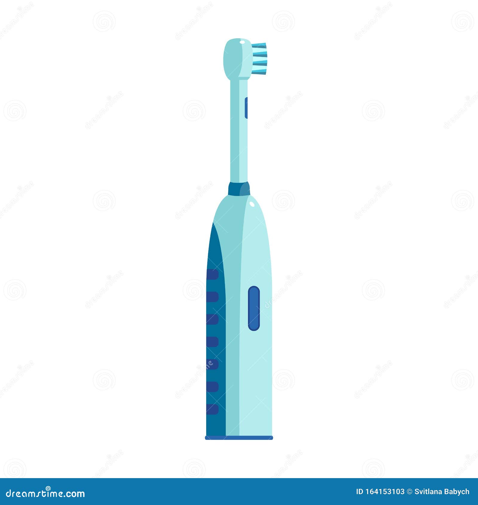 Tooth Brush Vector Icon.Cartoon Vector Icon Isolated on White ...