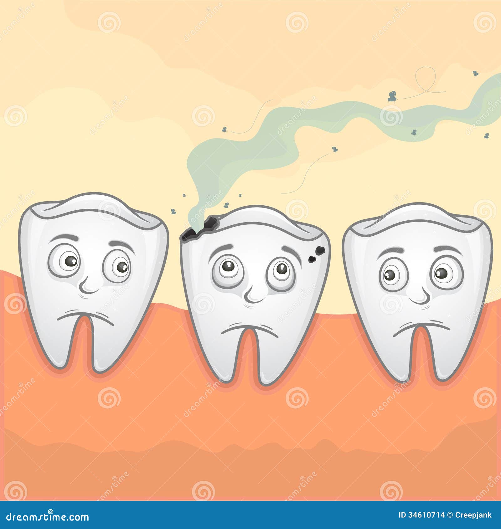 Caries. Smell From The Mouth. Halitosis. The Structure Of The Teeth And ...