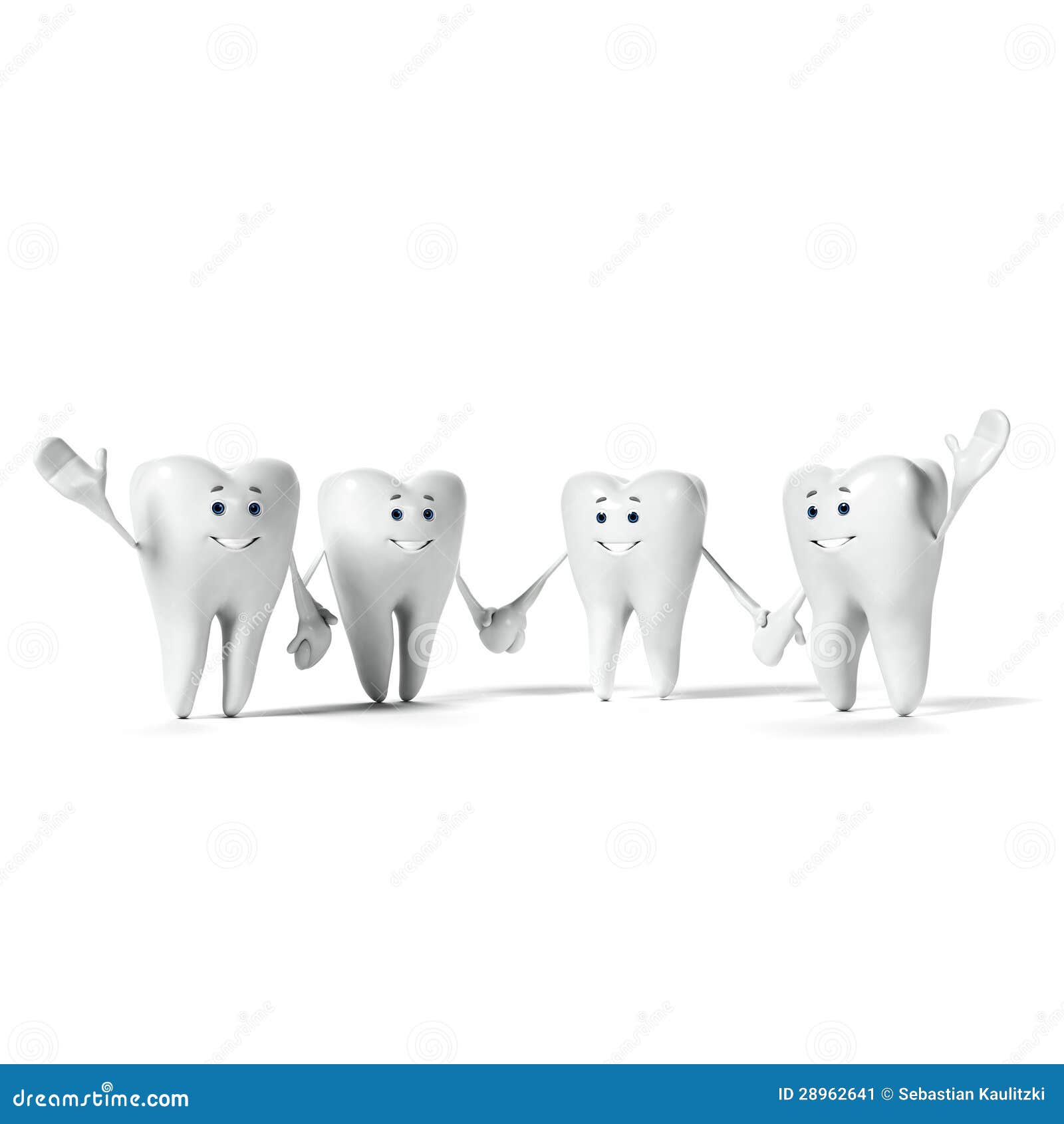 Tooth character stock illustration. Illustration of care - 28962641