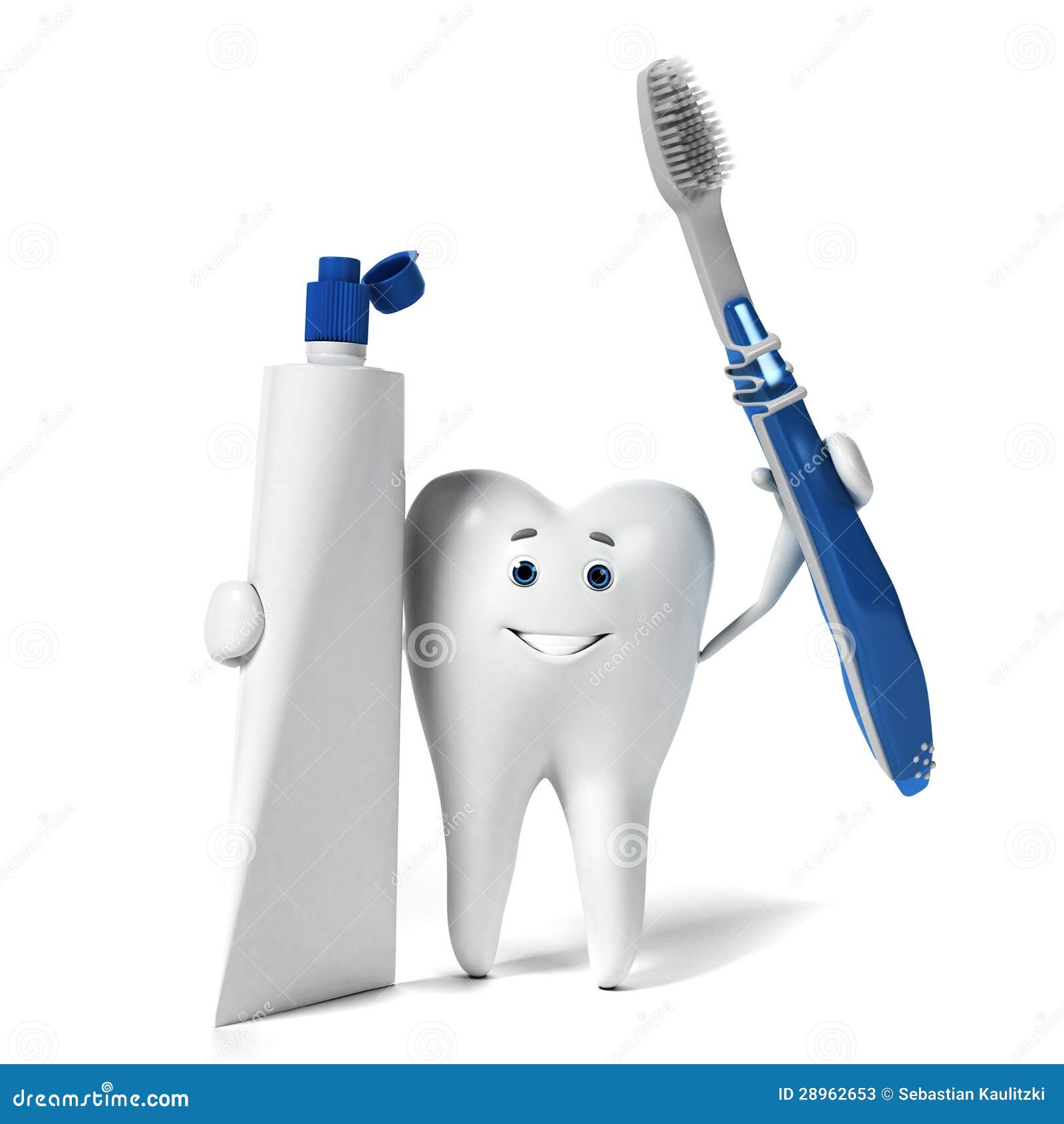 Tooth character stock illustration. Illustration of dental - 28962653