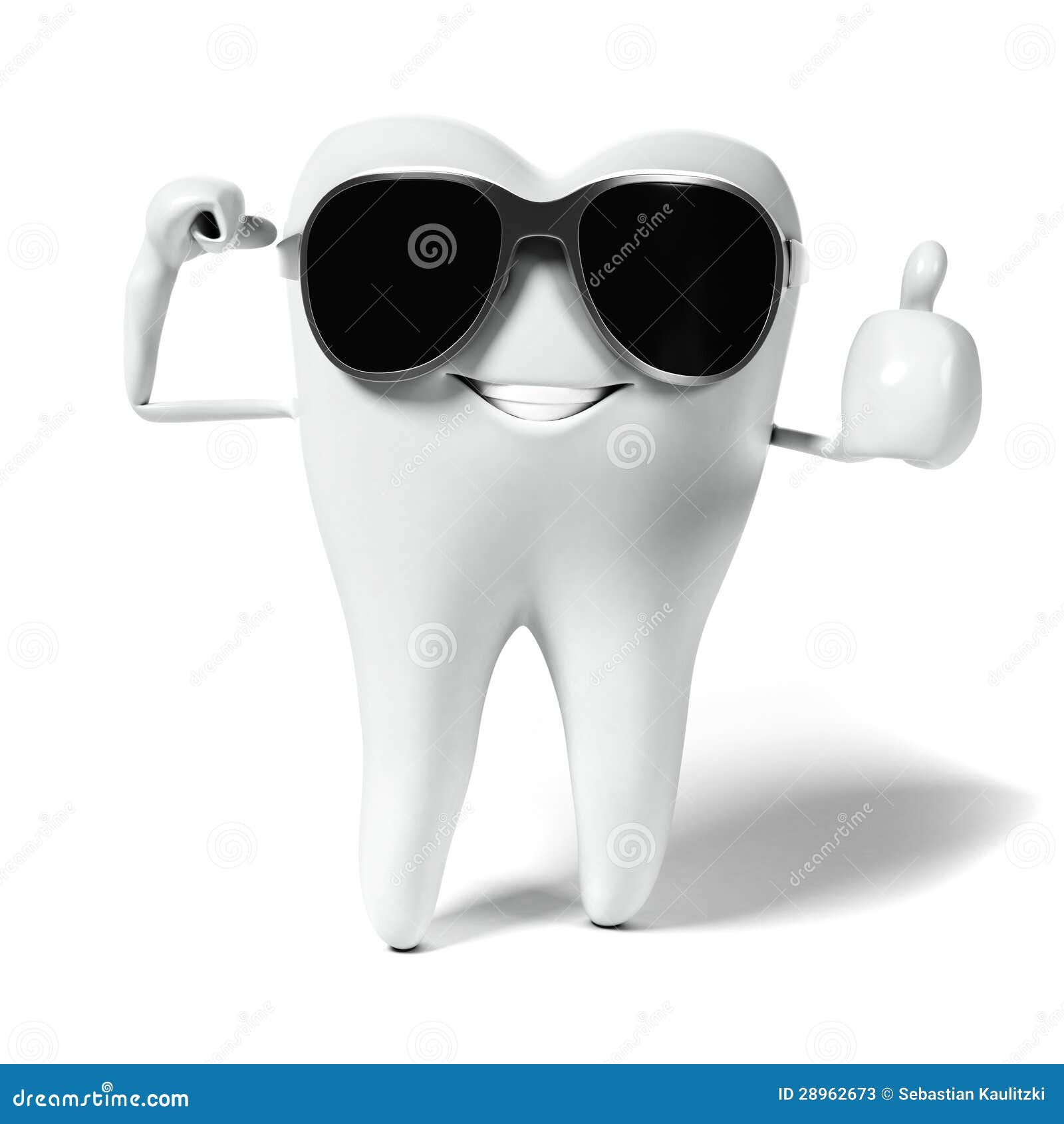 Tooth character stock illustration. Illustration of health - 28962673